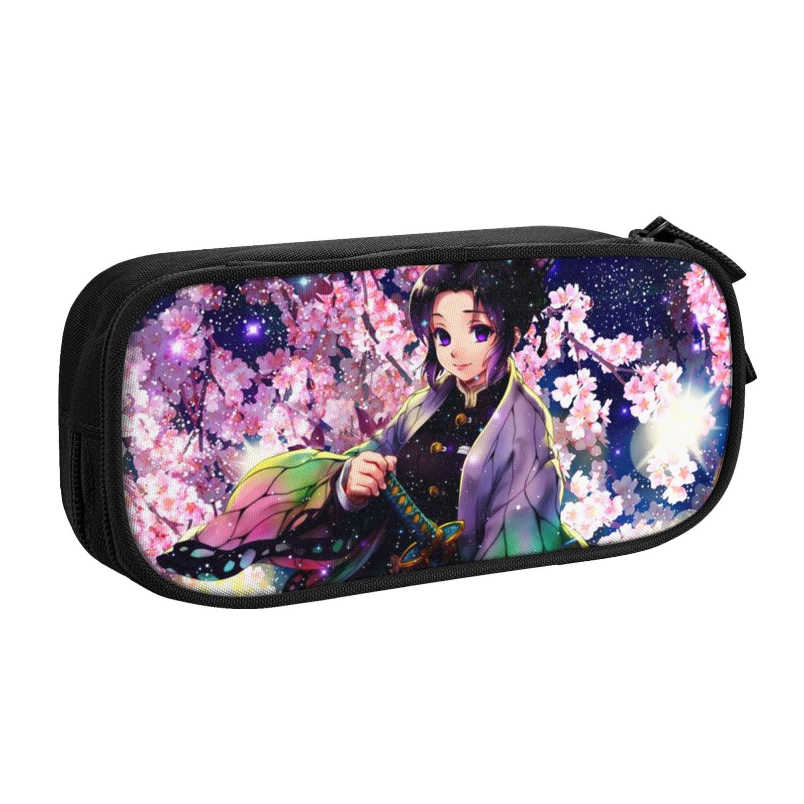 Demon Slayer Kimetsu No Yaiba Pencil Case, Multipurpose Pencase ,Large ...