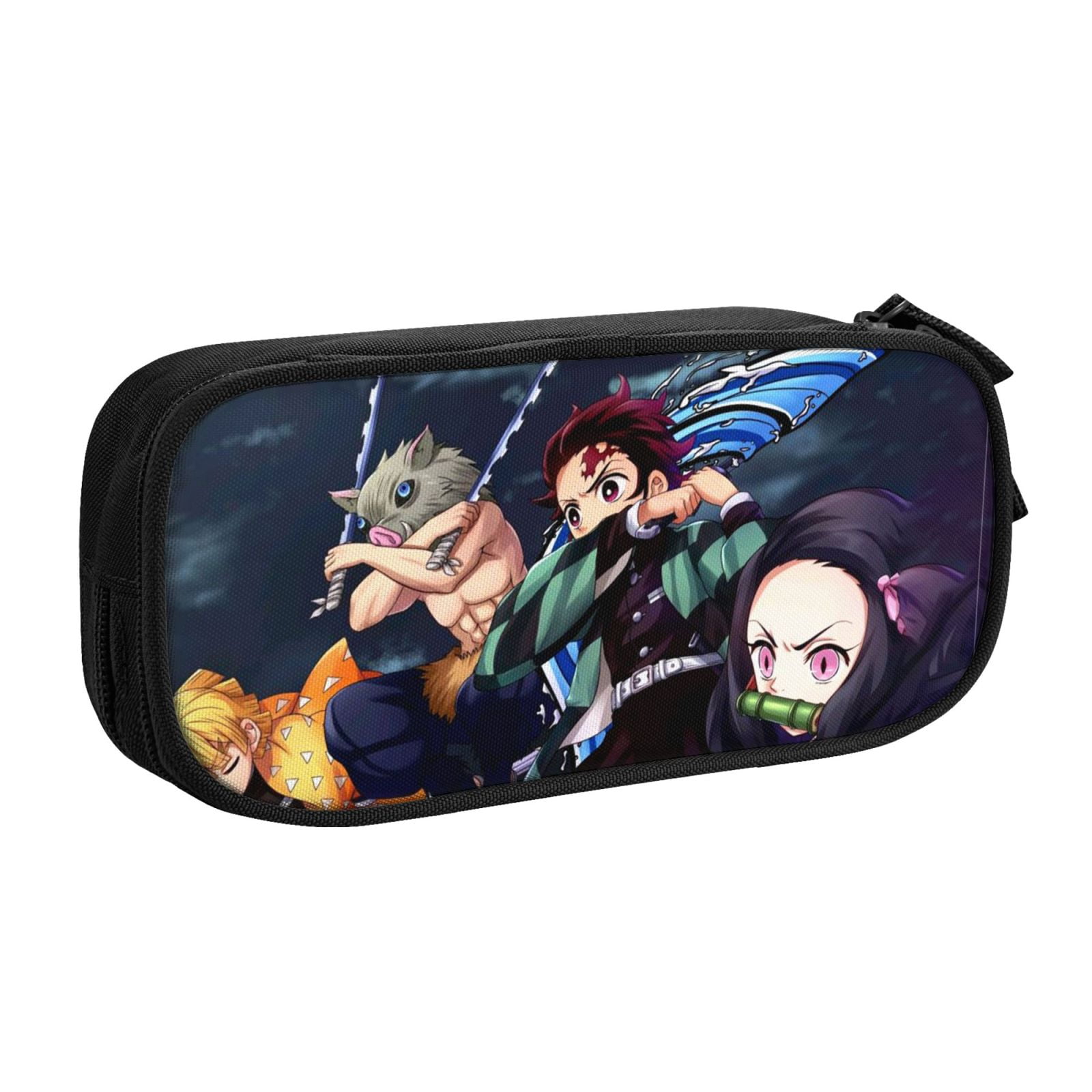 Demon Slayer Kimetsu No Yaiba Pencil Case, Multipurpose Pencase ,Large ...