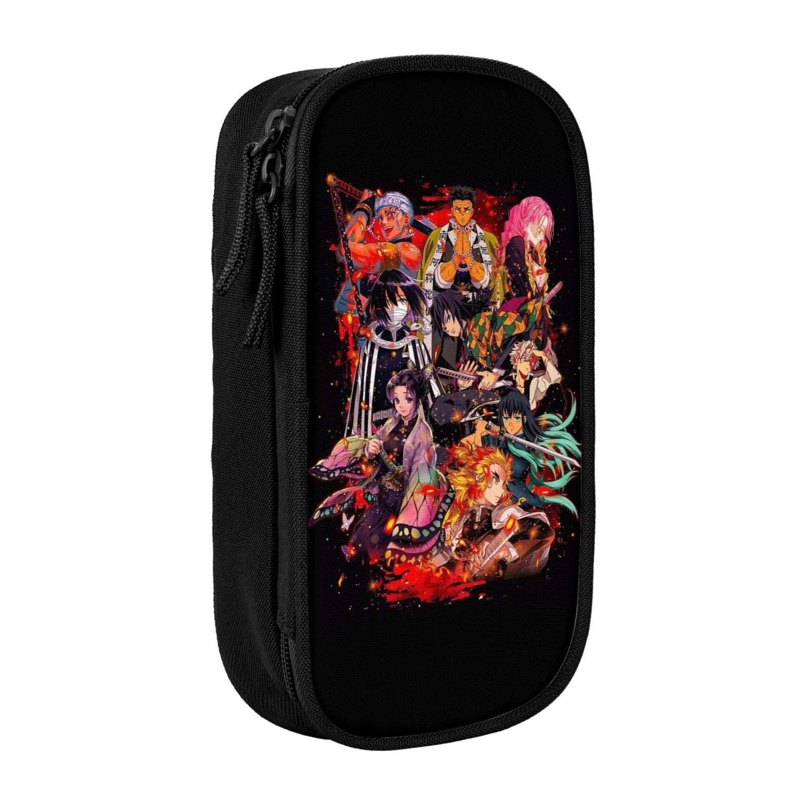 Demon Slayer: Kimetsu No Yaiba Pencil Case, Multipurpose Pencase ,Large ...