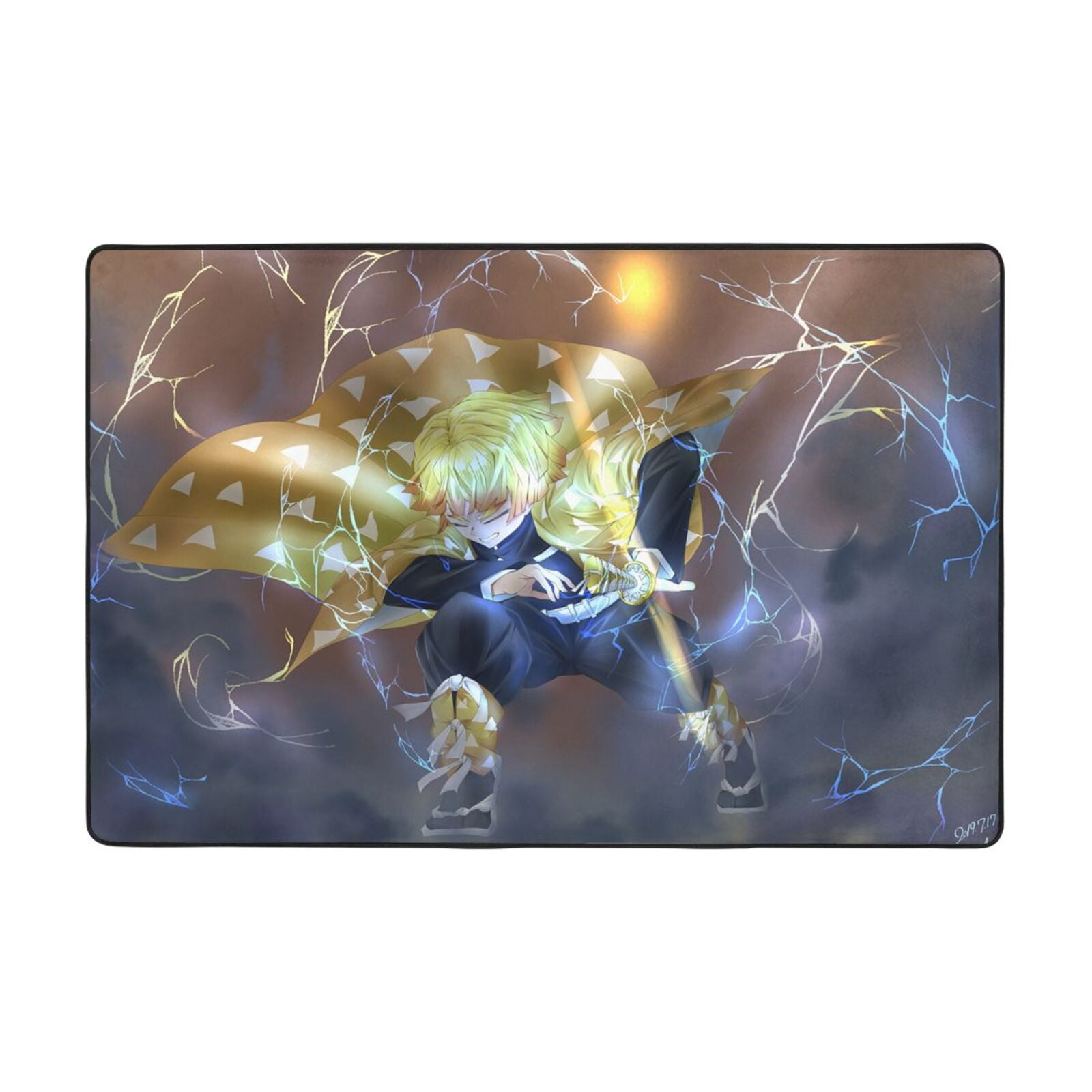 Demon Slayer Kimetsu No Yaiba Rugs Washable Cover Floor Rug Carpets ...