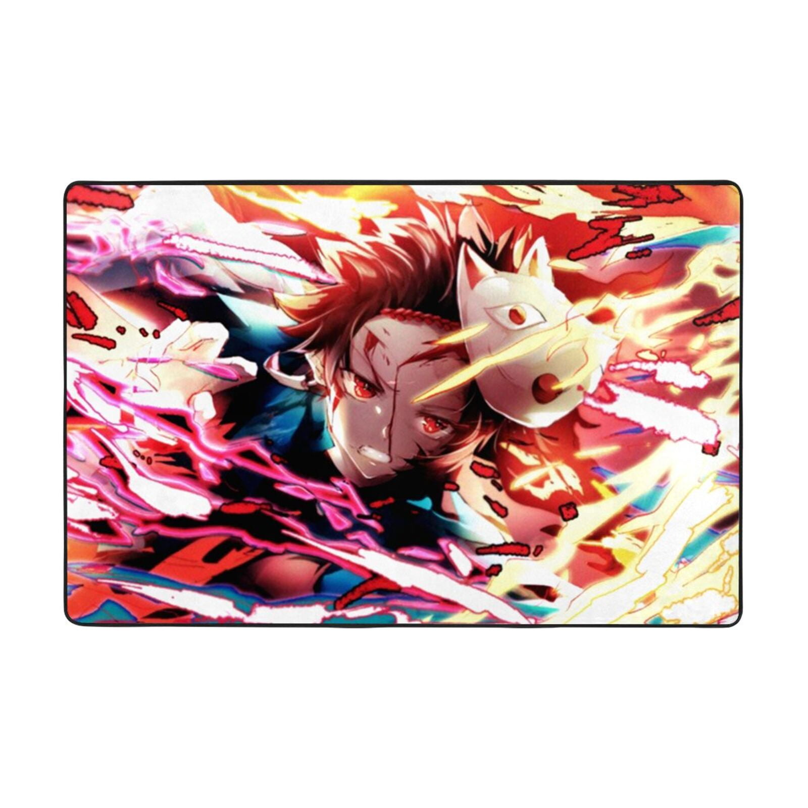 Demon Slayer Kimetsu No Yaiba Rugs Washable Cover Floor Rug Carpets ...