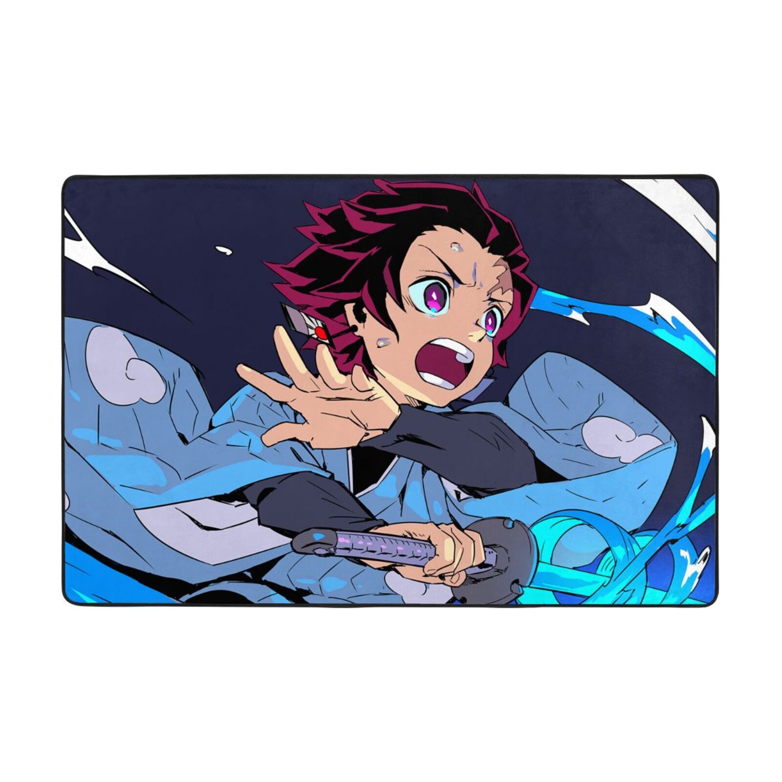 Demon Slayer Kimetsu No Yaiba Rugs Washable Cover Floor Rug Carpets ...