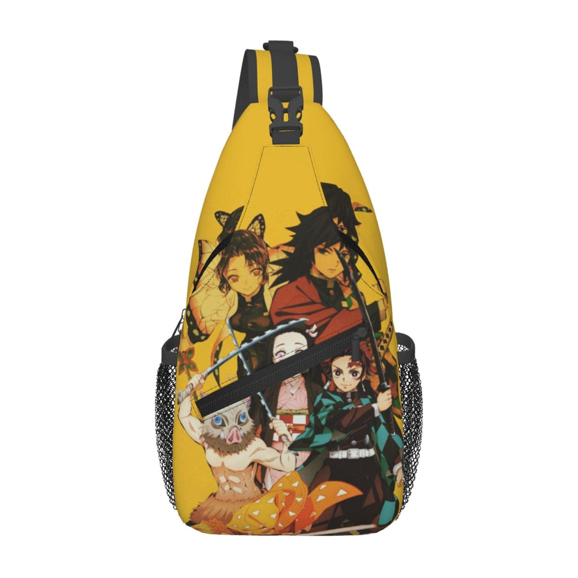 Demon Slayer: Kimetsu No Yaiba Sling Bag Crossbody Sling Backpack Chest ...