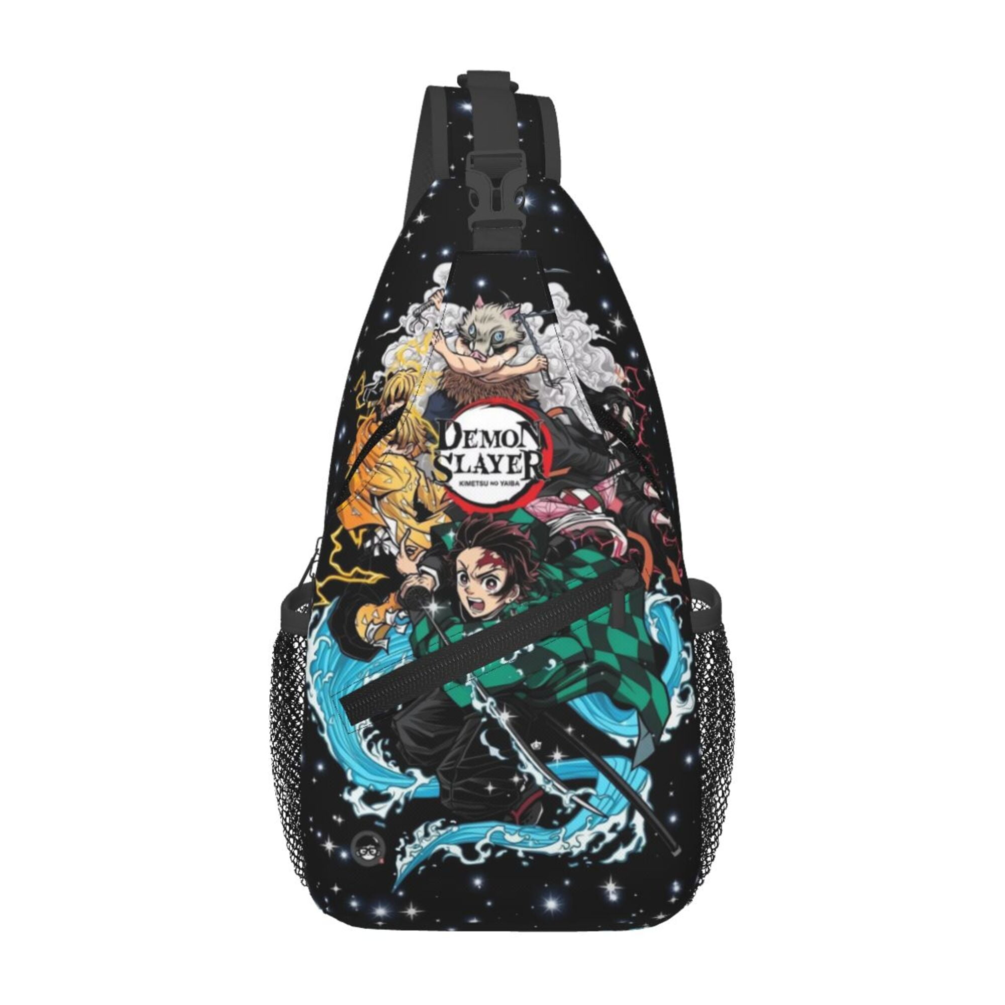 Demon Slayer: Kimetsu No Yaiba Sling Bag Crossbody Sling Backpack Chest ...