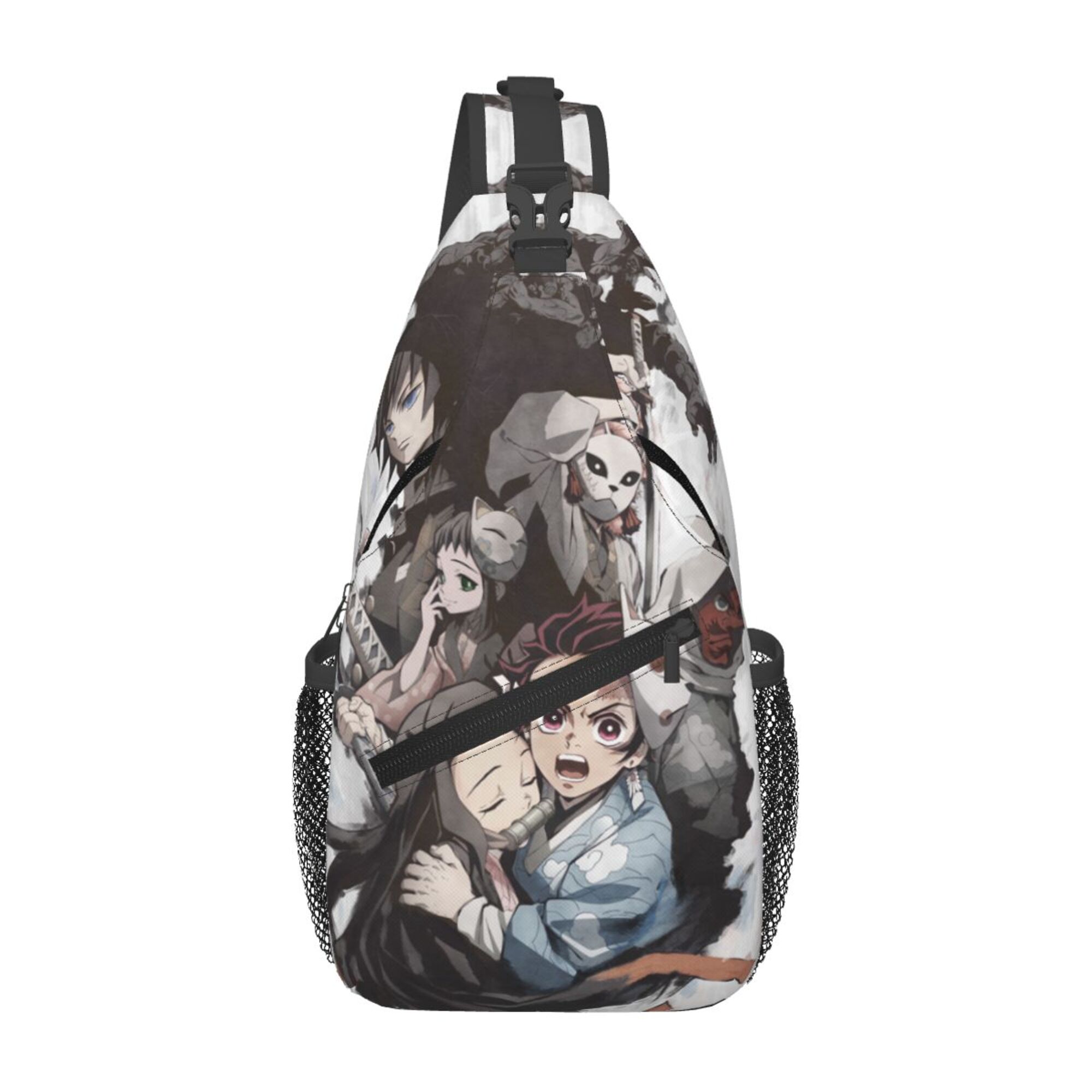 Demon Slayer Kimetsu No Yaiba Sling Bag Crossbody Sling Backpack Chest ...