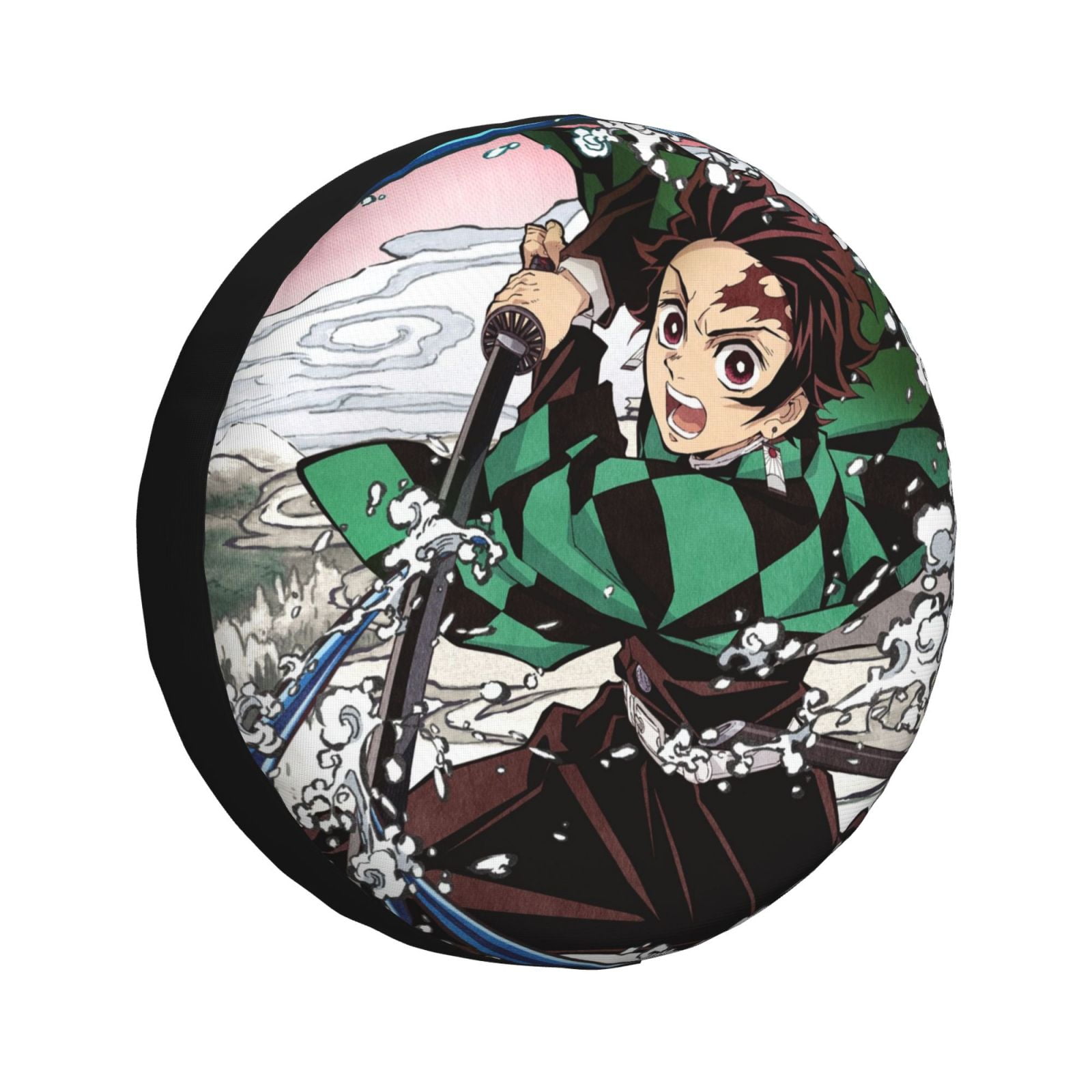 Demon Slayer: Kimetsu No Yaiba Spare Tire Cover Wheel Protectors ...
