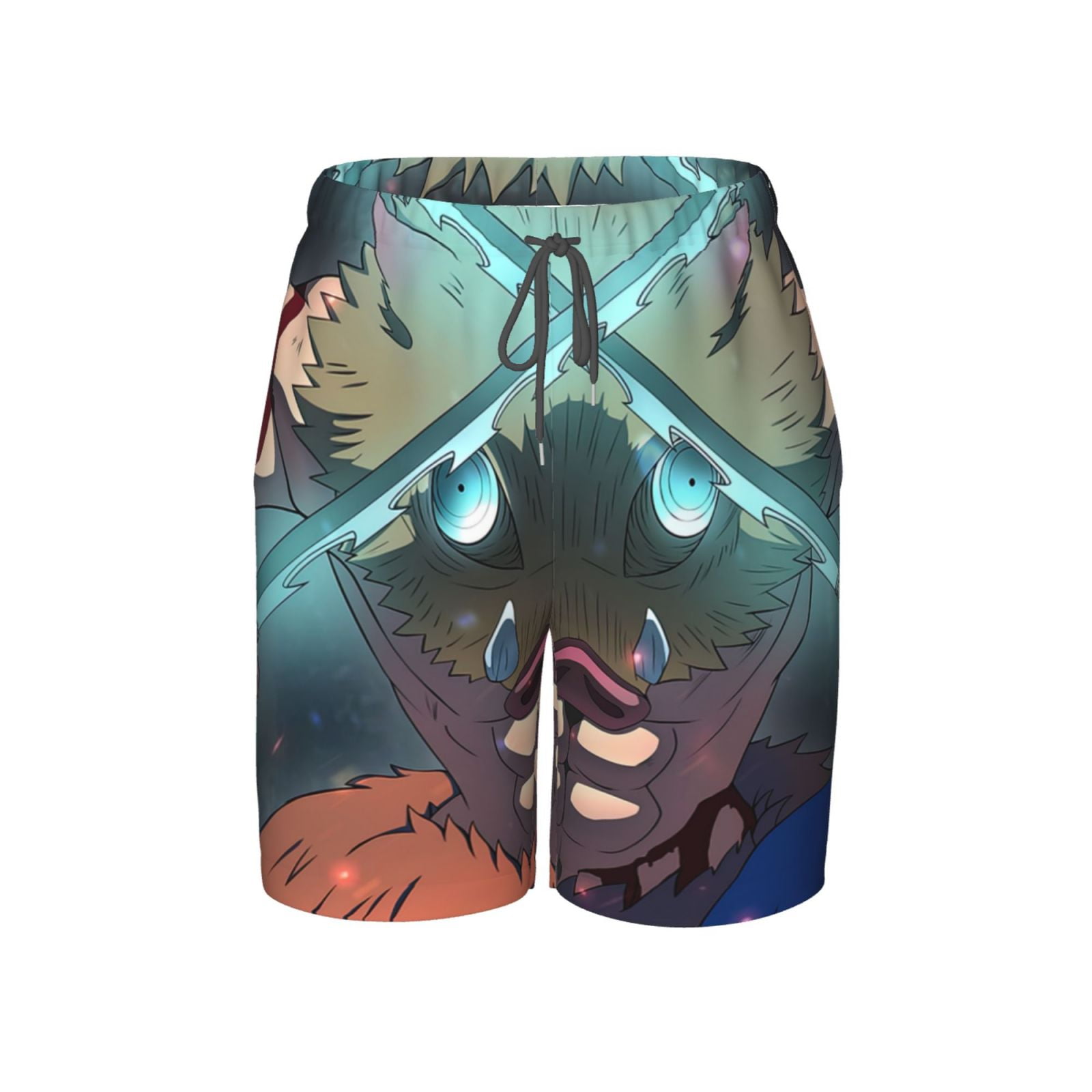 Demon Slayer Kimetsu No Yaiba Swim Trunk For Boys, Swiming Trunks With ...
