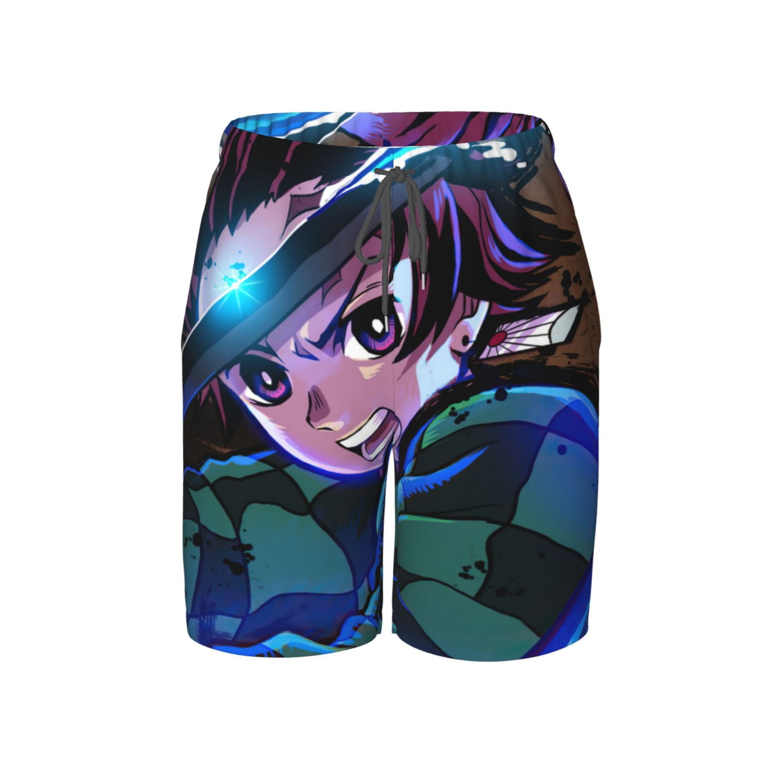 Demon Slayer Kimetsu No Yaiba Swim Trunk For Boys, Swiming Trunks With ...