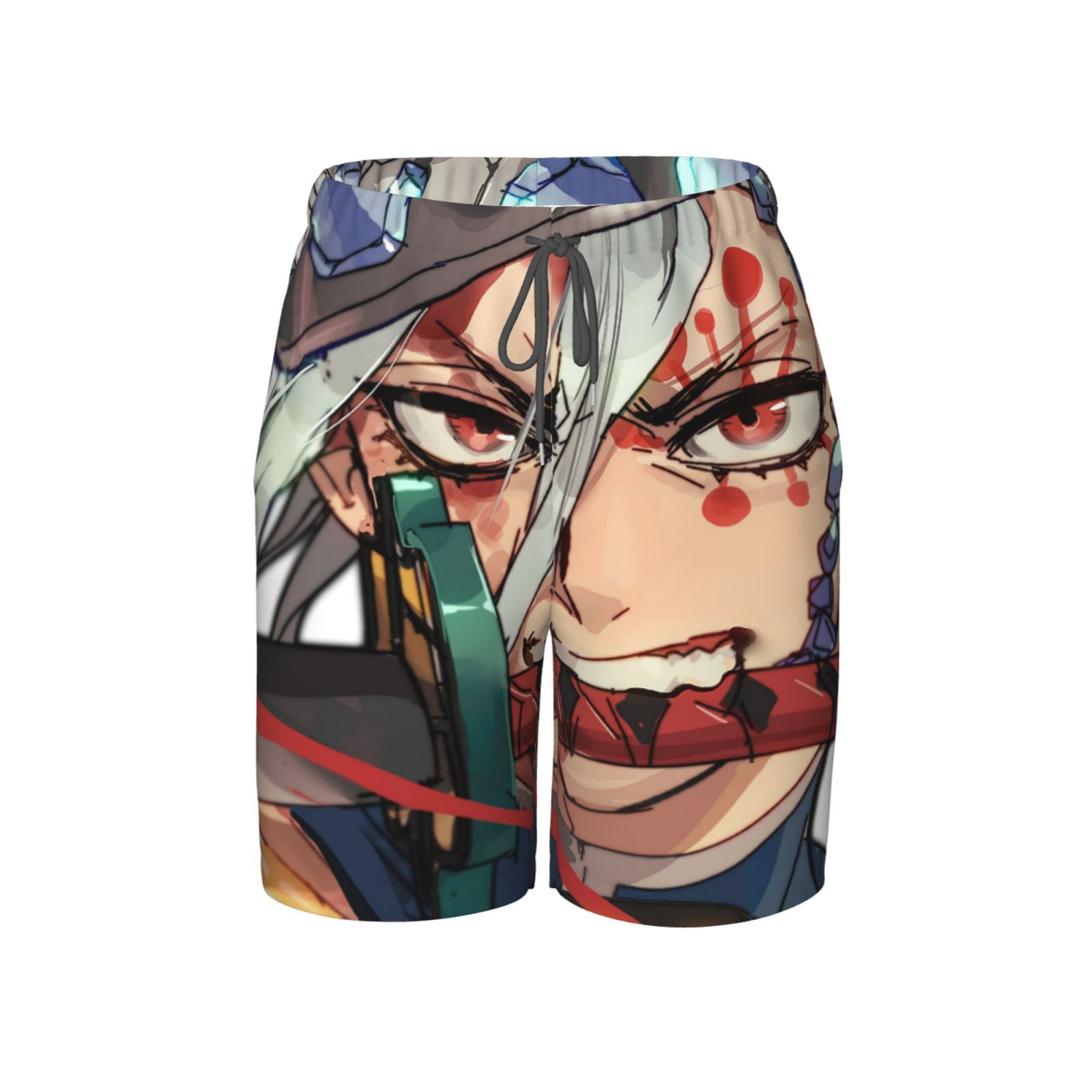 Demon Slayer Kimetsu No Yaiba Swim Trunk For Boys, Swiming Trunks With ...