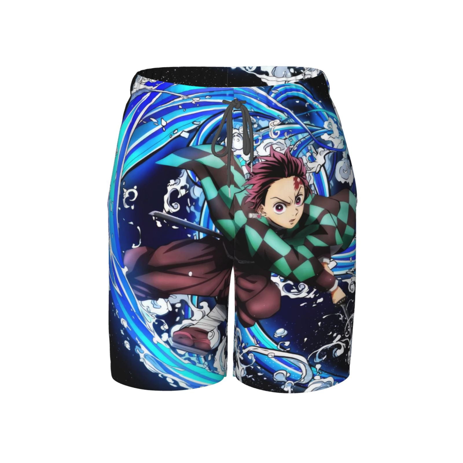 Demon Slayer Kimetsu No Yaiba Swim Trunk For Boys, Swiming Trunks With ...