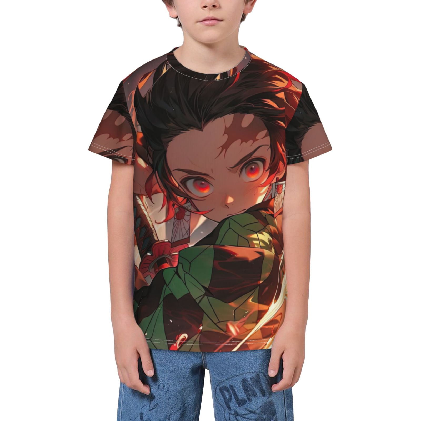 Demon Slayer Kimetsu No Yaiba T Shirts, Anime Shirts For Boys Girls ...