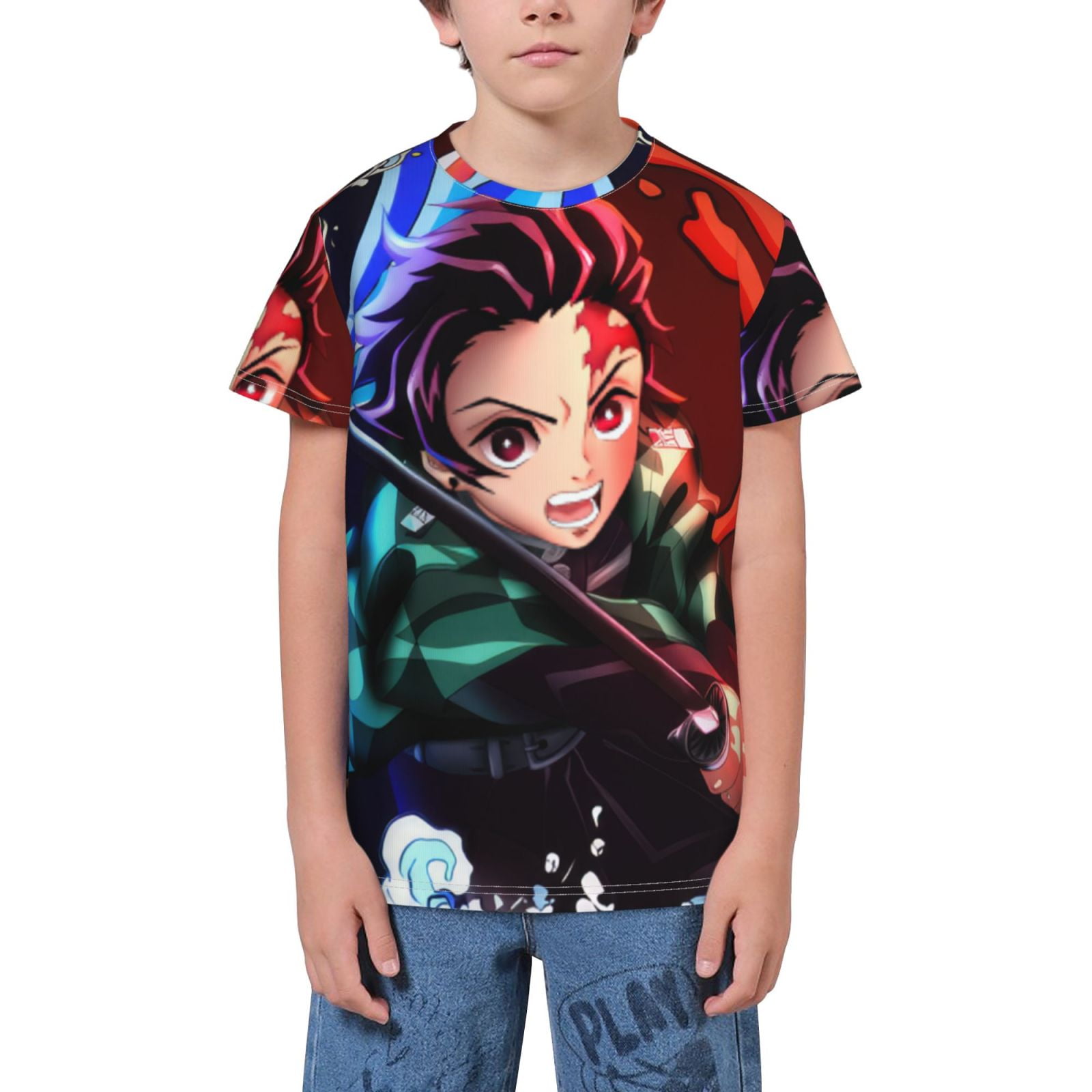 Demon Slayer Kimetsu No Yaiba T Shirts, Anime Shirts For Boys Girls ...
