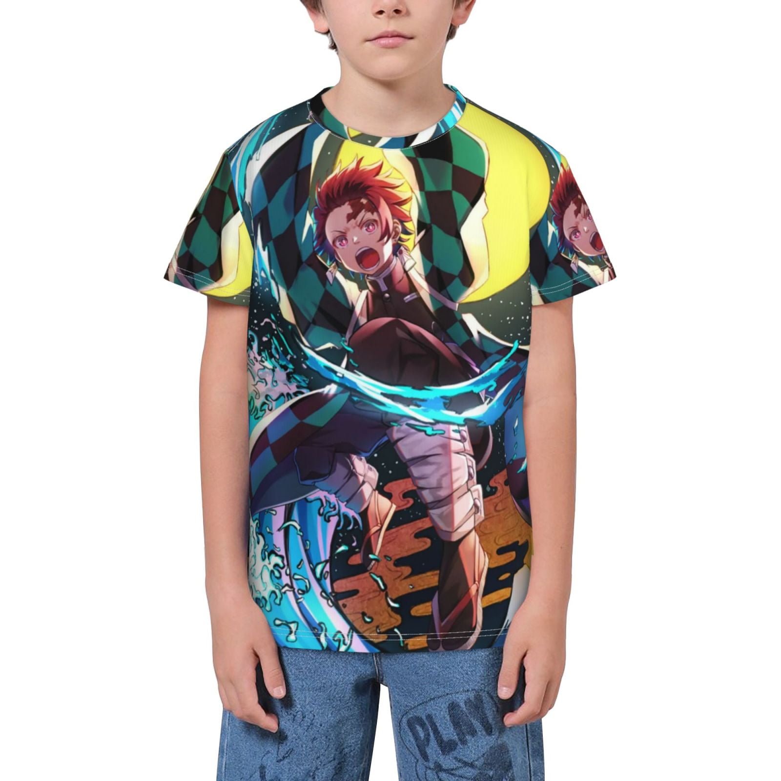 Demon Slayer Kimetsu No Yaiba T Shirts, Anime Shirts For Boys Girls ...