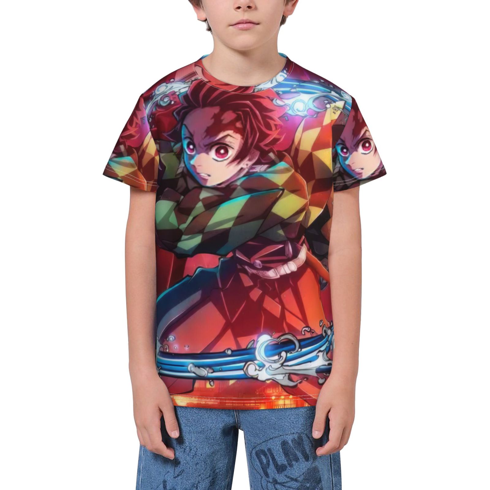 Demon Slayer Kimetsu No Yaiba T Shirts, Anime Shirts For Boys Girls ...