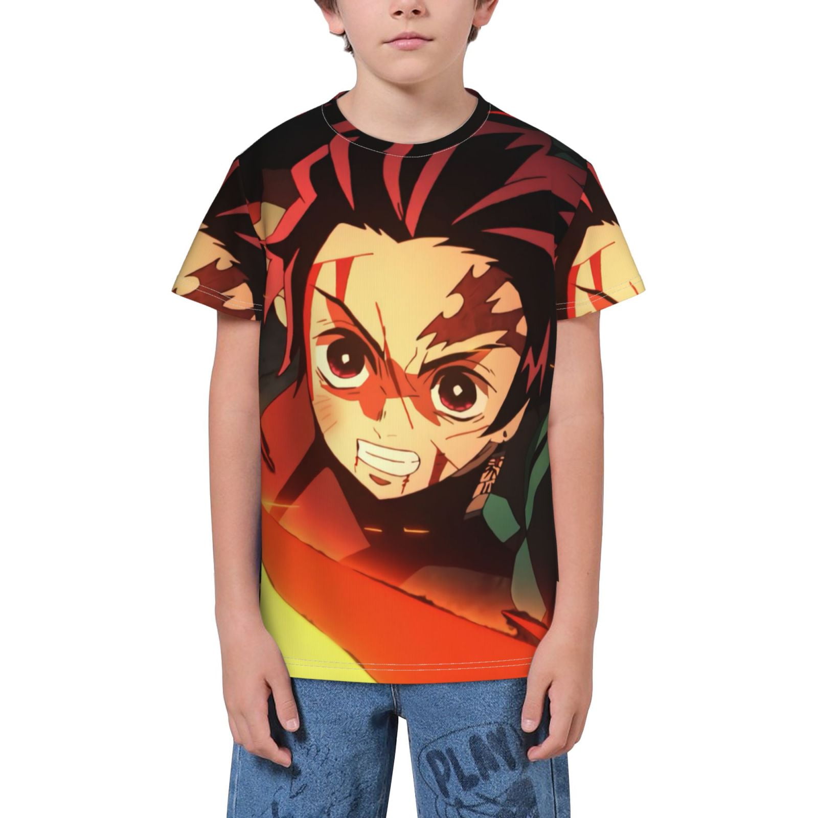 Demon Slayer Kimetsu No Yaiba T Shirts, Anime Shirts For Boys Girls ...