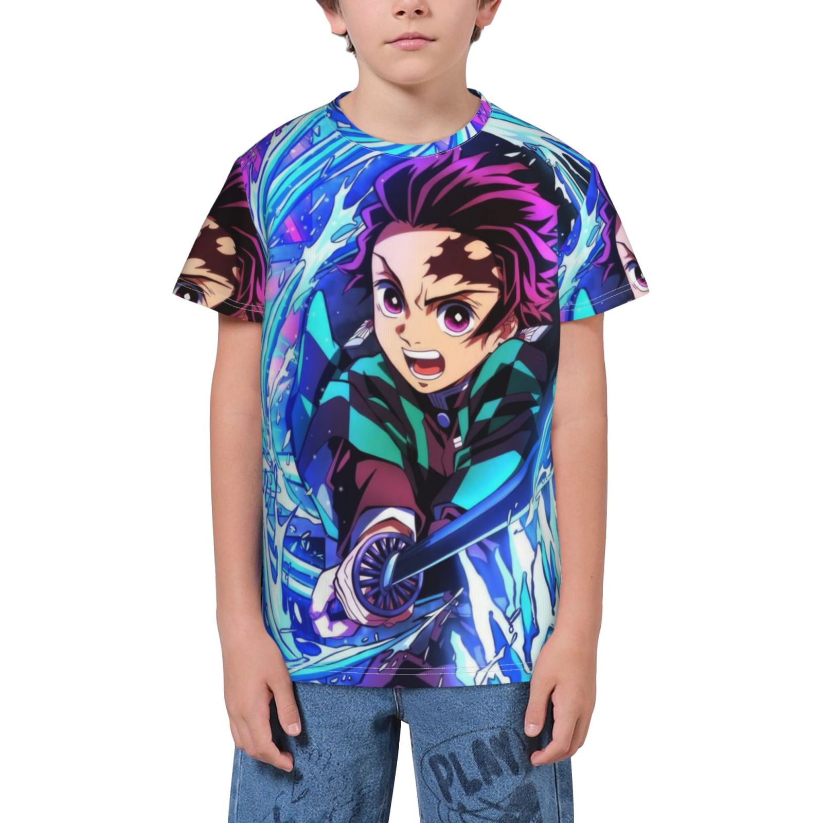 Demon Slayer Kimetsu No Yaiba T Shirts, Anime Shirts For Boys Girls ...