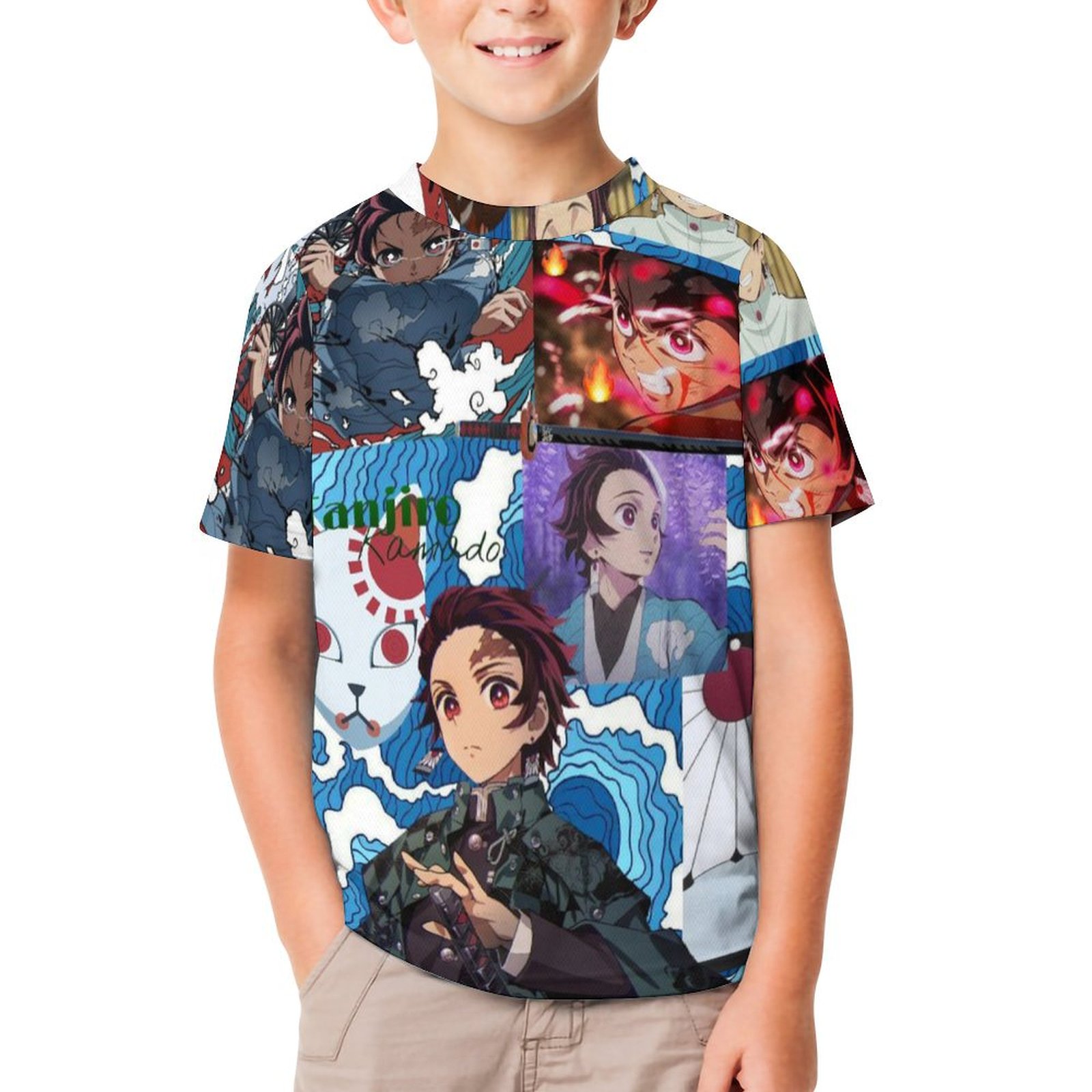 Demon Slayer Kimetsu No Yaiba T-Shirts for Boys Girls, Funny Novelty ...