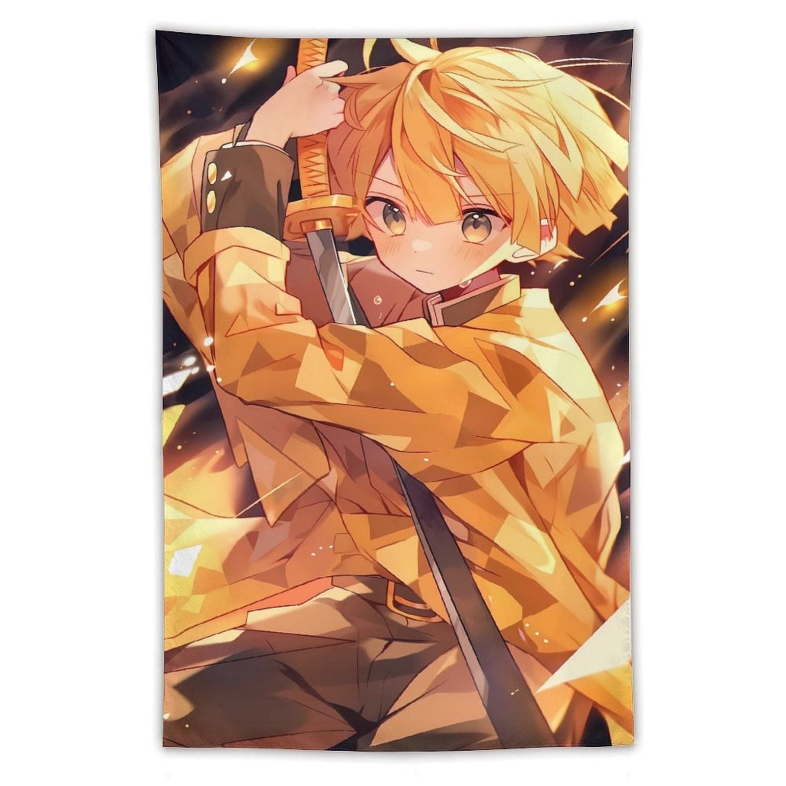 Demon-Slayer-Kimetsu-No-Yaiba Tapestry, Wall Hanging Decor, Aesthetic ...