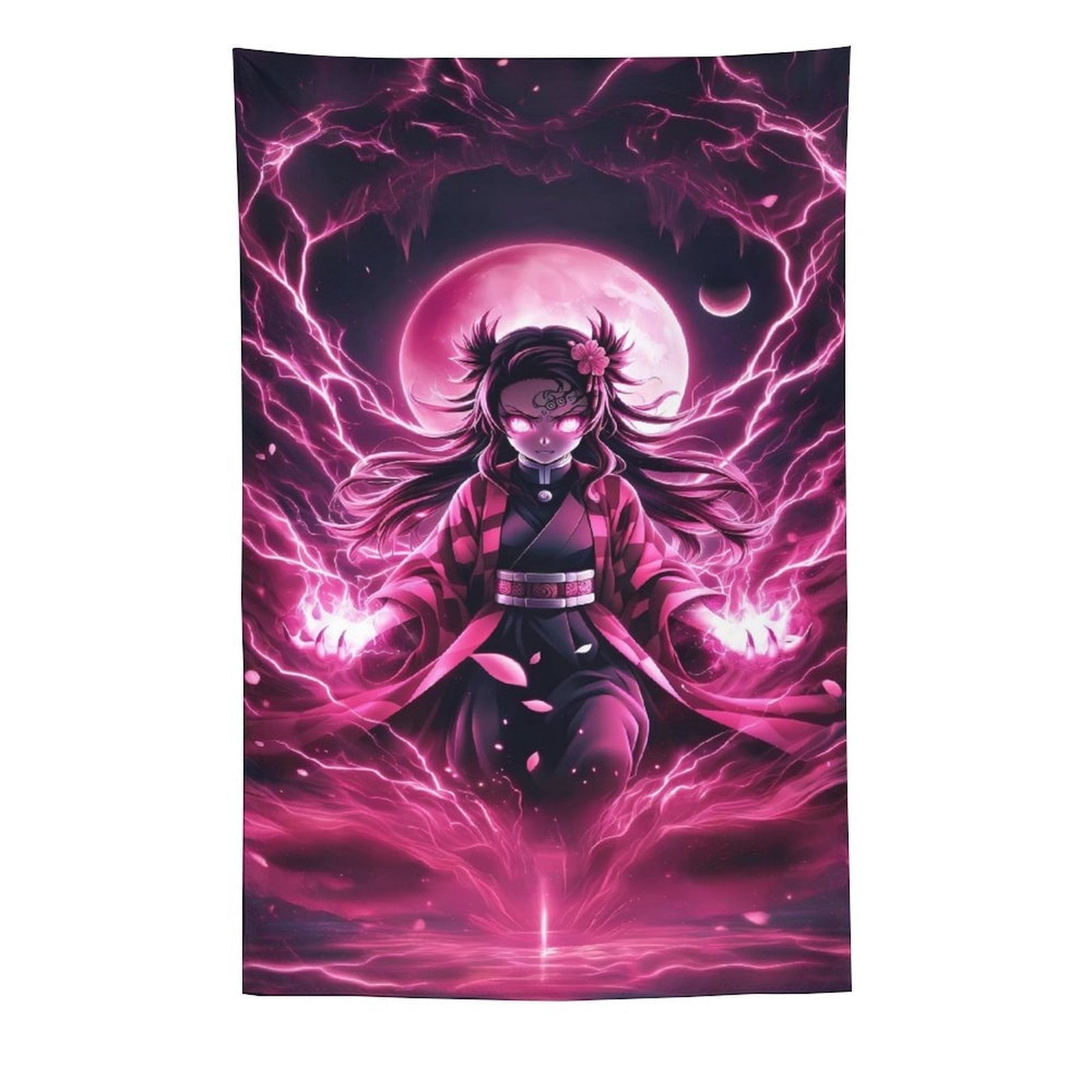 Demon-Slayer-Kimetsu-No-Yaiba Tapestry, Wall Hanging Decor, Aesthetic ...