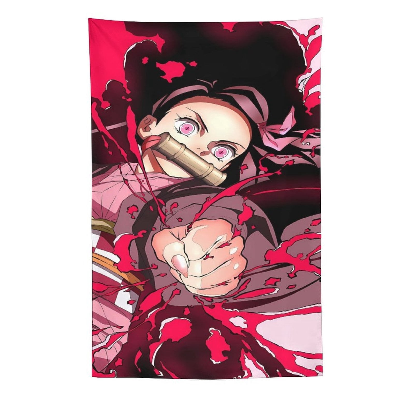 Demon-Slayer-Kimetsu-No-Yaiba Tapestry, Wall Hanging Decor, Aesthetic ...