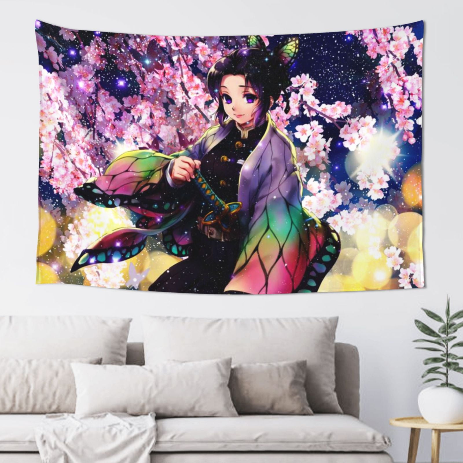 Demon Slayer Kimetsu No Yaiba Tapestry Wall Hanging Home Decoration ...