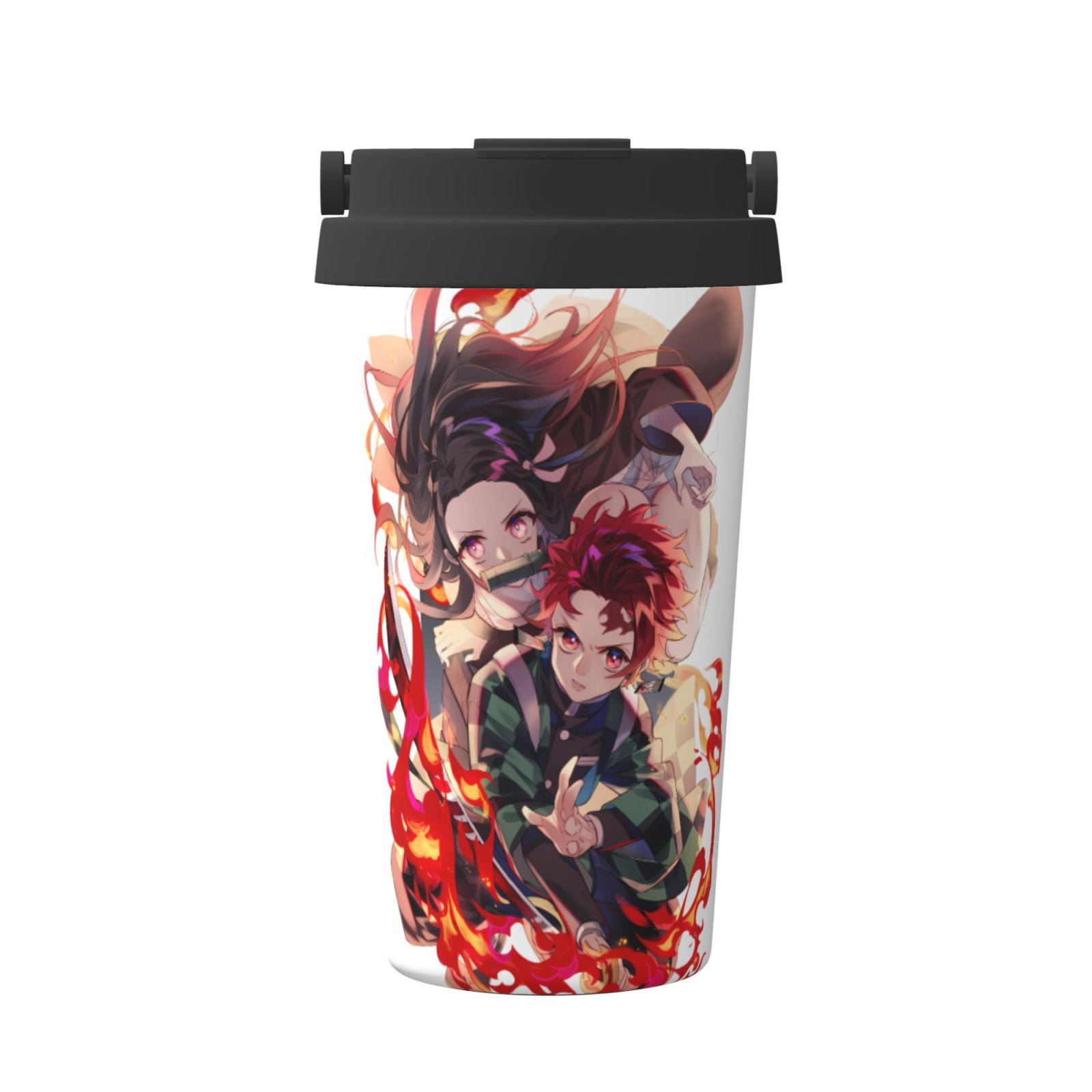 Demon Slayer Kimetsu No Yaiba Mug Insulated Coffee Mug with Lid ...