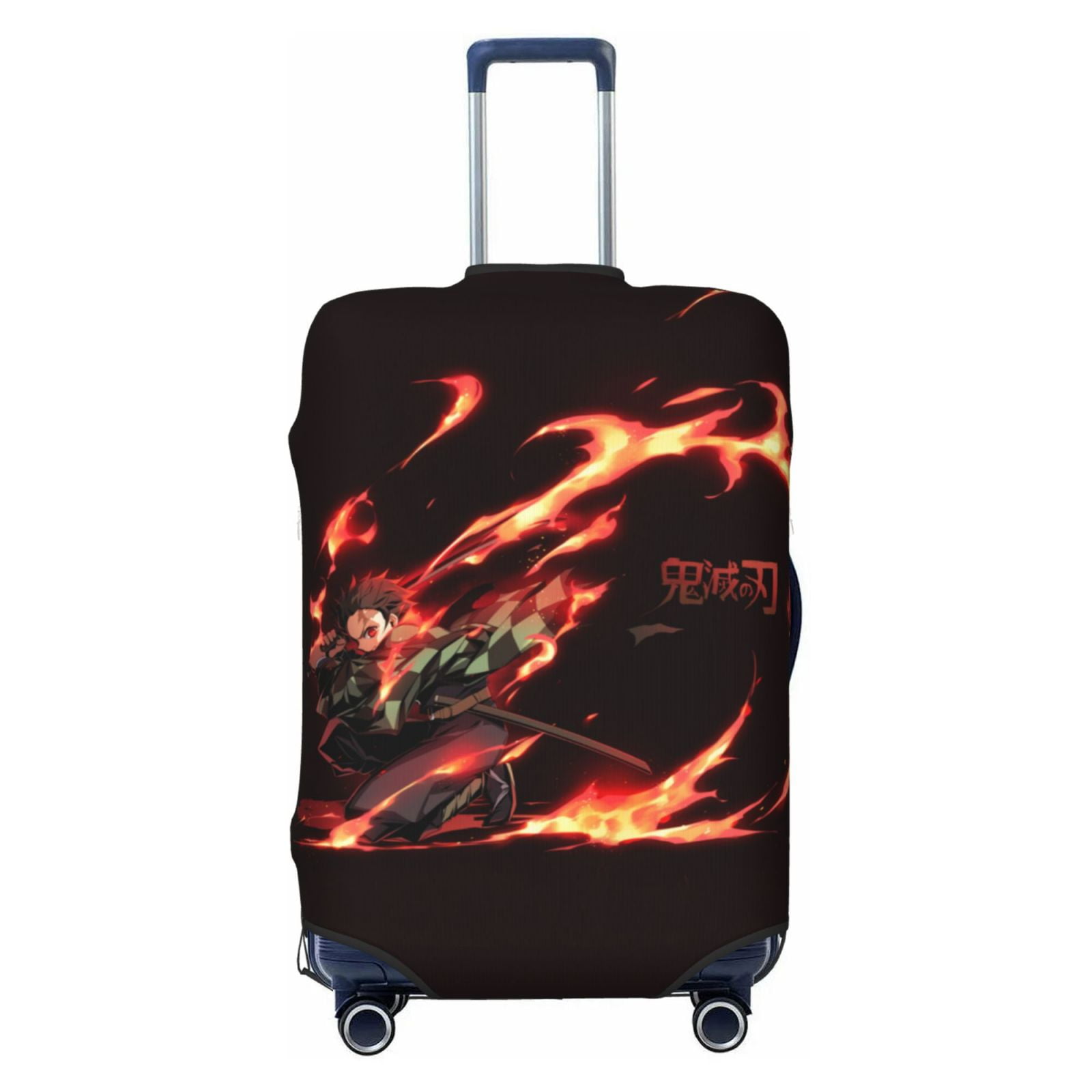 Demon Slayer Kimetsu No Yaiba Travel Luggage Cover, Colorful Suitcase ...