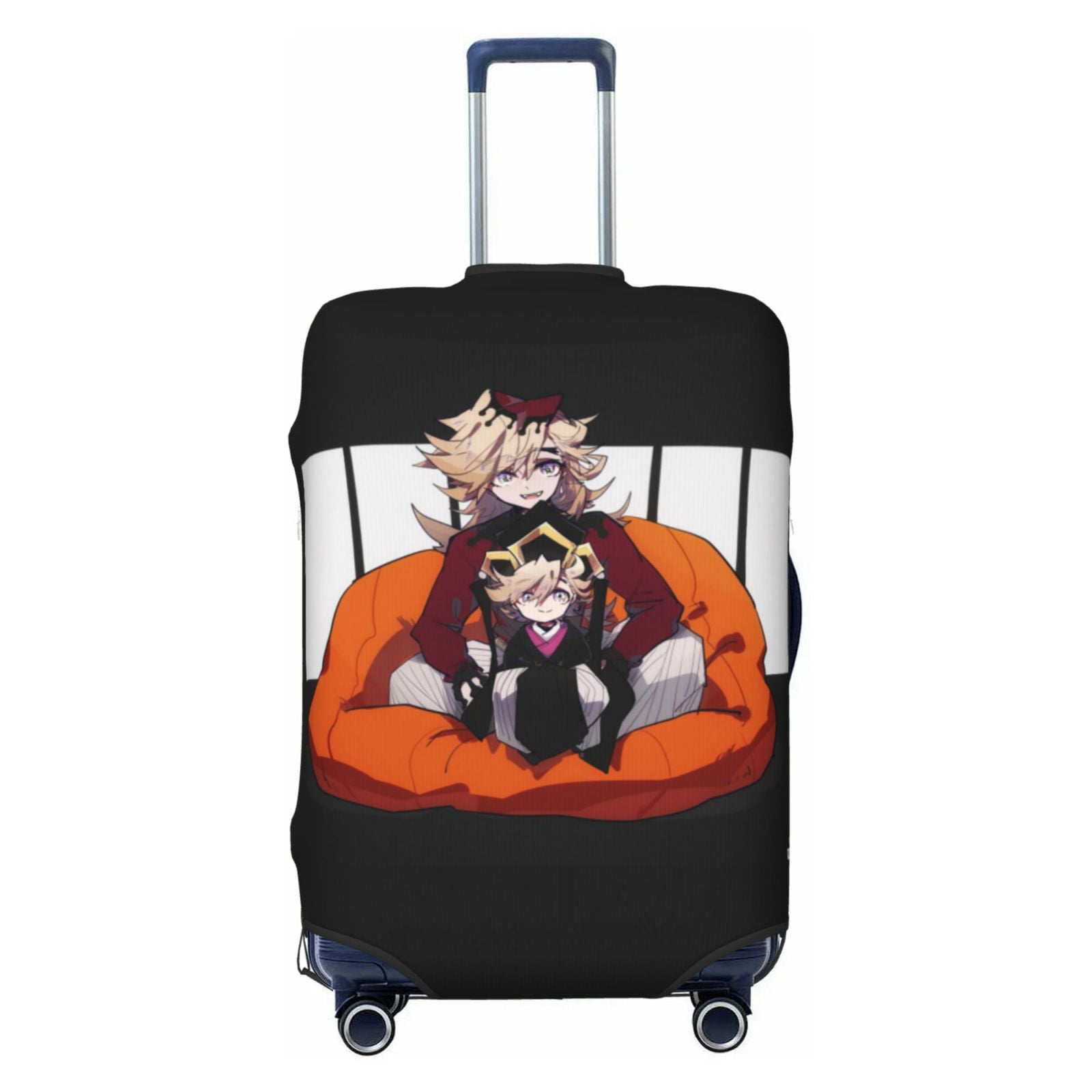 Demon Slayer Kimetsu No Yaiba Travel Luggage Cover, Colorful Suitcase ...