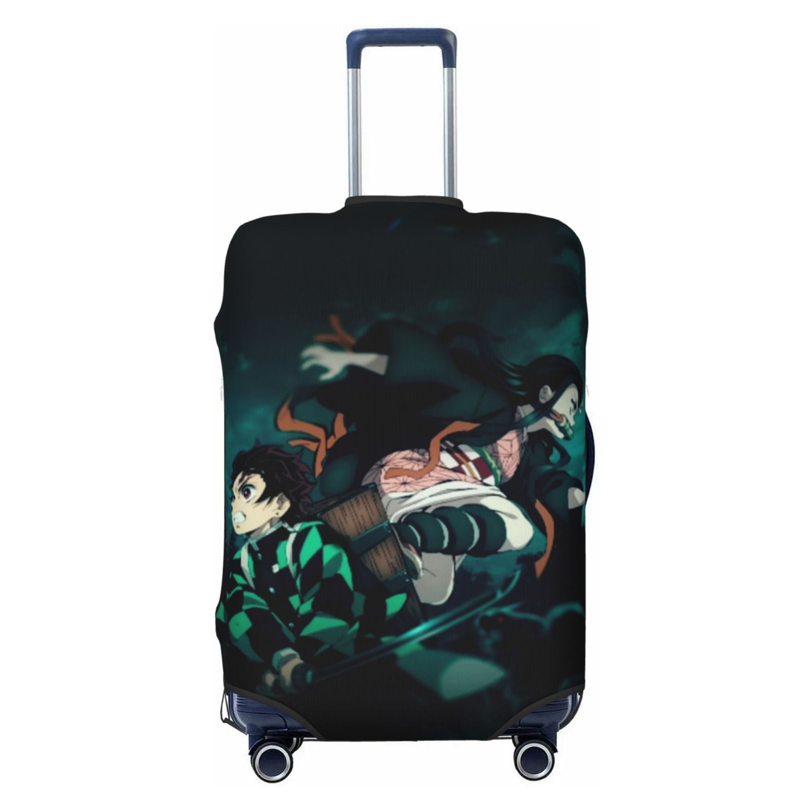 Demon Slayer Kimetsu No Yaiba Travel Luggage Cover, Colorful Suitcase ...