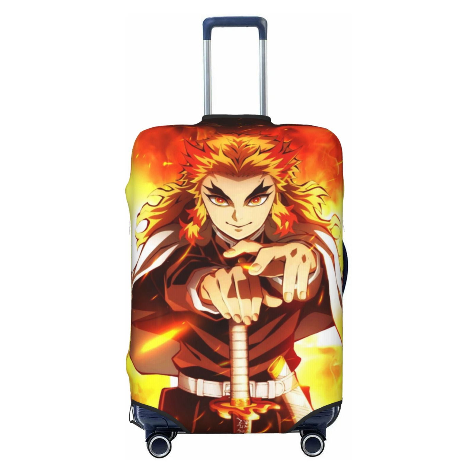 Demon Slayer: Kimetsu No Yaiba Travel Luggage Cover, Colorful Suitcase Luggage Protector ...