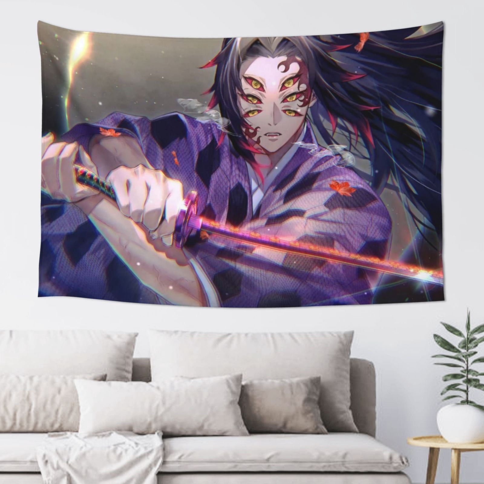 Demon Slayer Kimetsu No Yaiba Wall Tapestry, Anime Tapestries, Hippie ...
