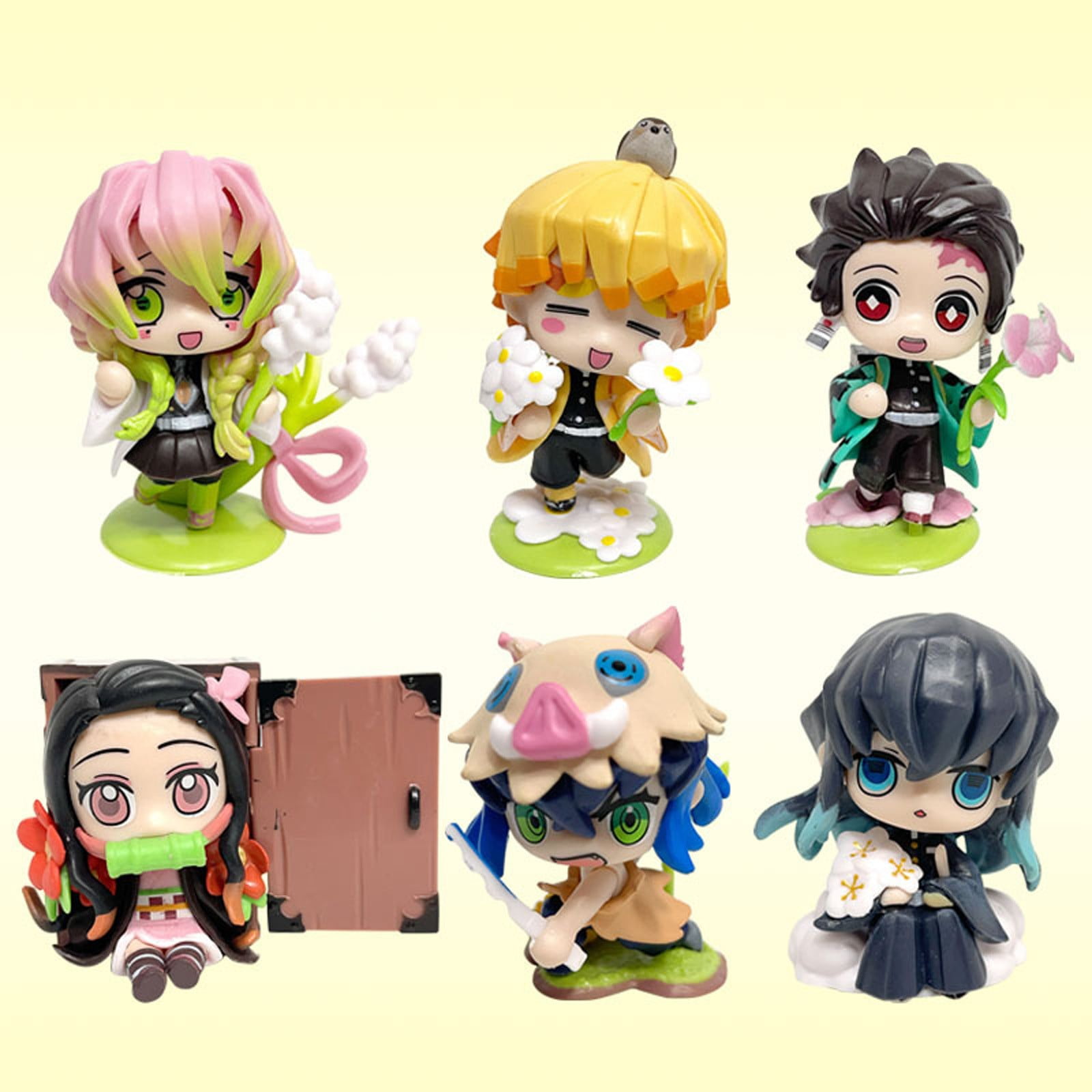 Demon Slayer: Kimetsu no Yaiba Collection Action Figures Series (Set of ...