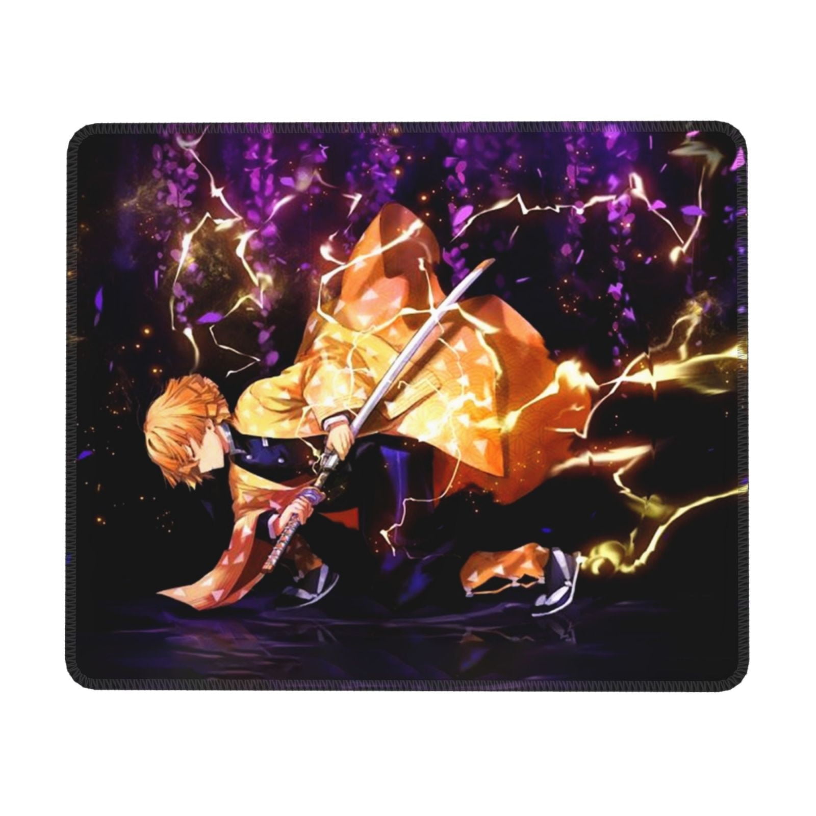 Demon Slayer Kimetsu No Yaiba Mouse Pad,Small Gaming Mousepad,Non-Slip Rubber Base And Stitched ...