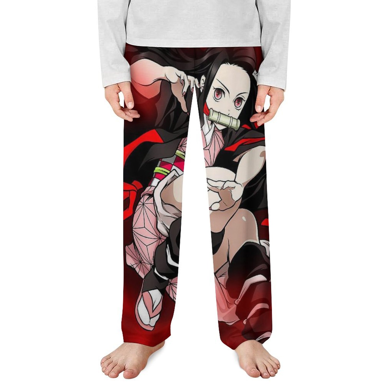Demon Slayer Kimetsu No Yaiba Nezuko Blood Soft Pajamas For Kids Comfy ...