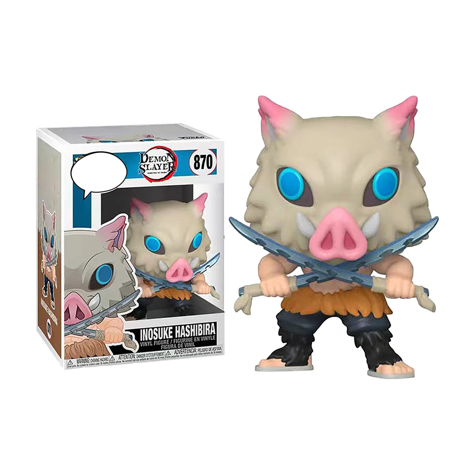 Demon Slayer: Kimetsu no Yaiba Action Figure, 3.9" Anime Demon Slayer ...