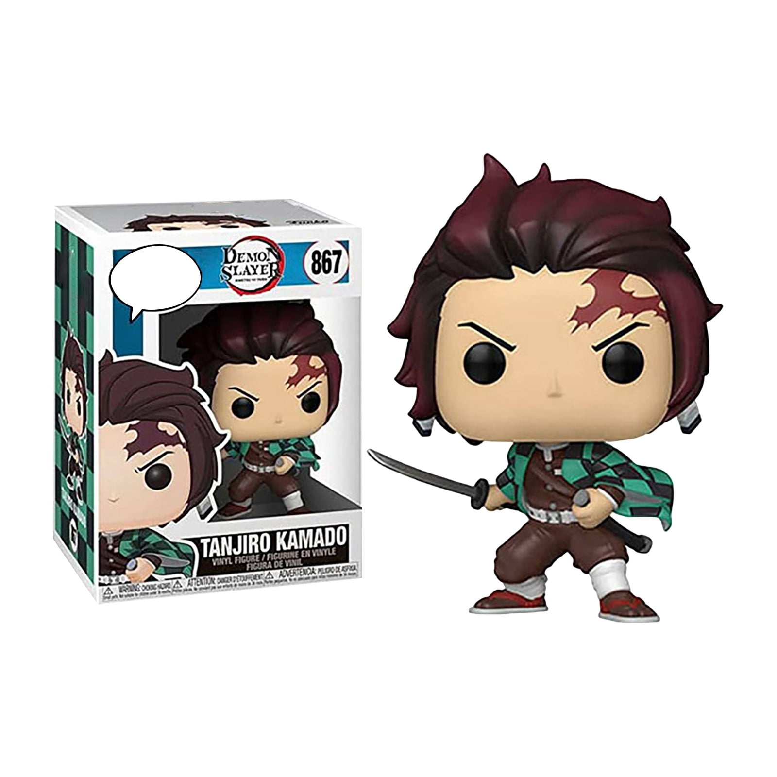 Demon Slayer: Kimetsu no Yaiba Action Figure, 3.9" Anime Demon Slayer ...