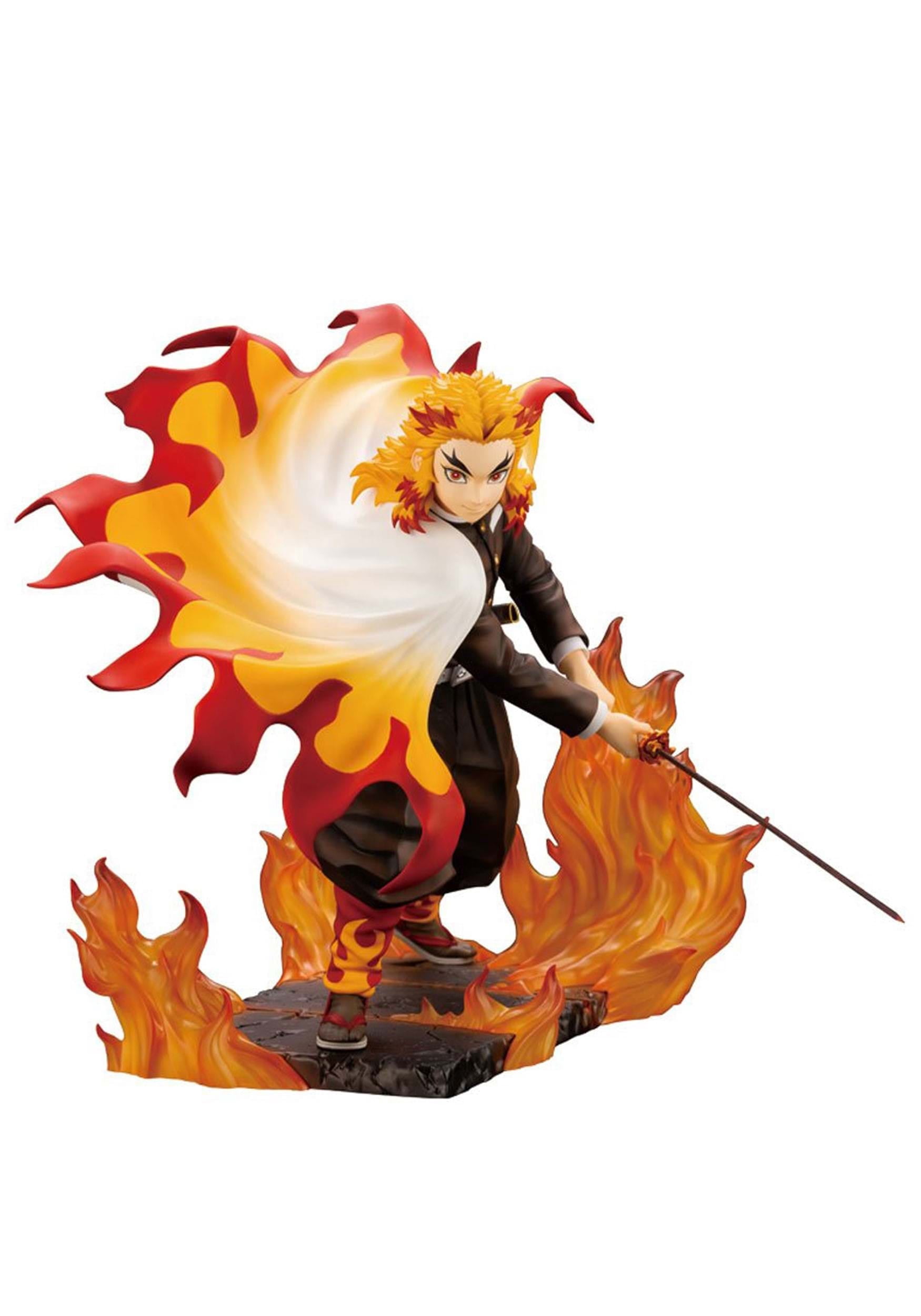 Demon Slayer: Kimetsu no Yaiba ArtFX-J Kyojuro Rengoku Collectible PVC ...
