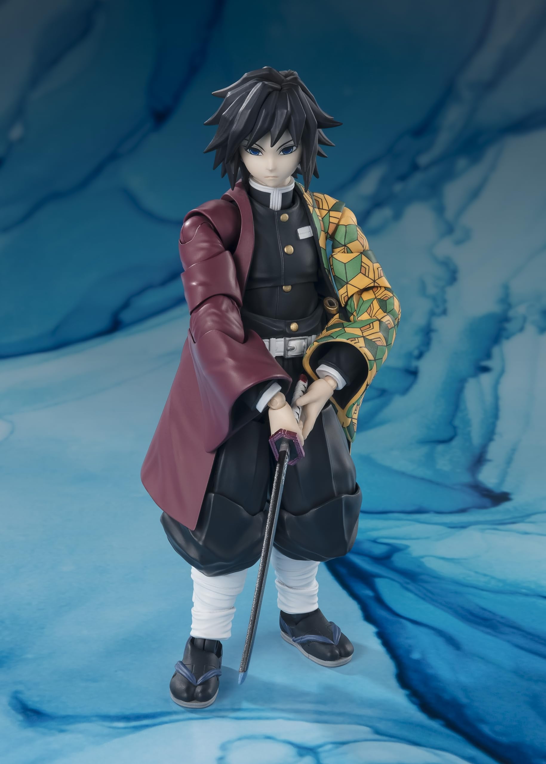 Demon Slayer Kimetsu no Yaiba Giyu Tomioka Action Figure Movable ...