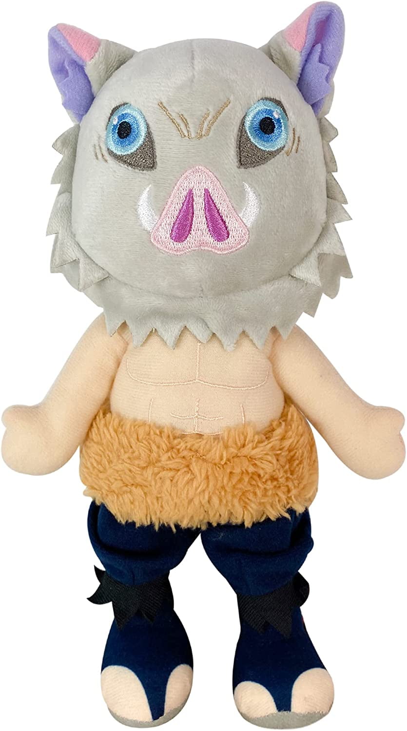 Demon Slayer Kimetsu no Yaiba Hashibira Inosuke Moveable Plush 8" Great ...