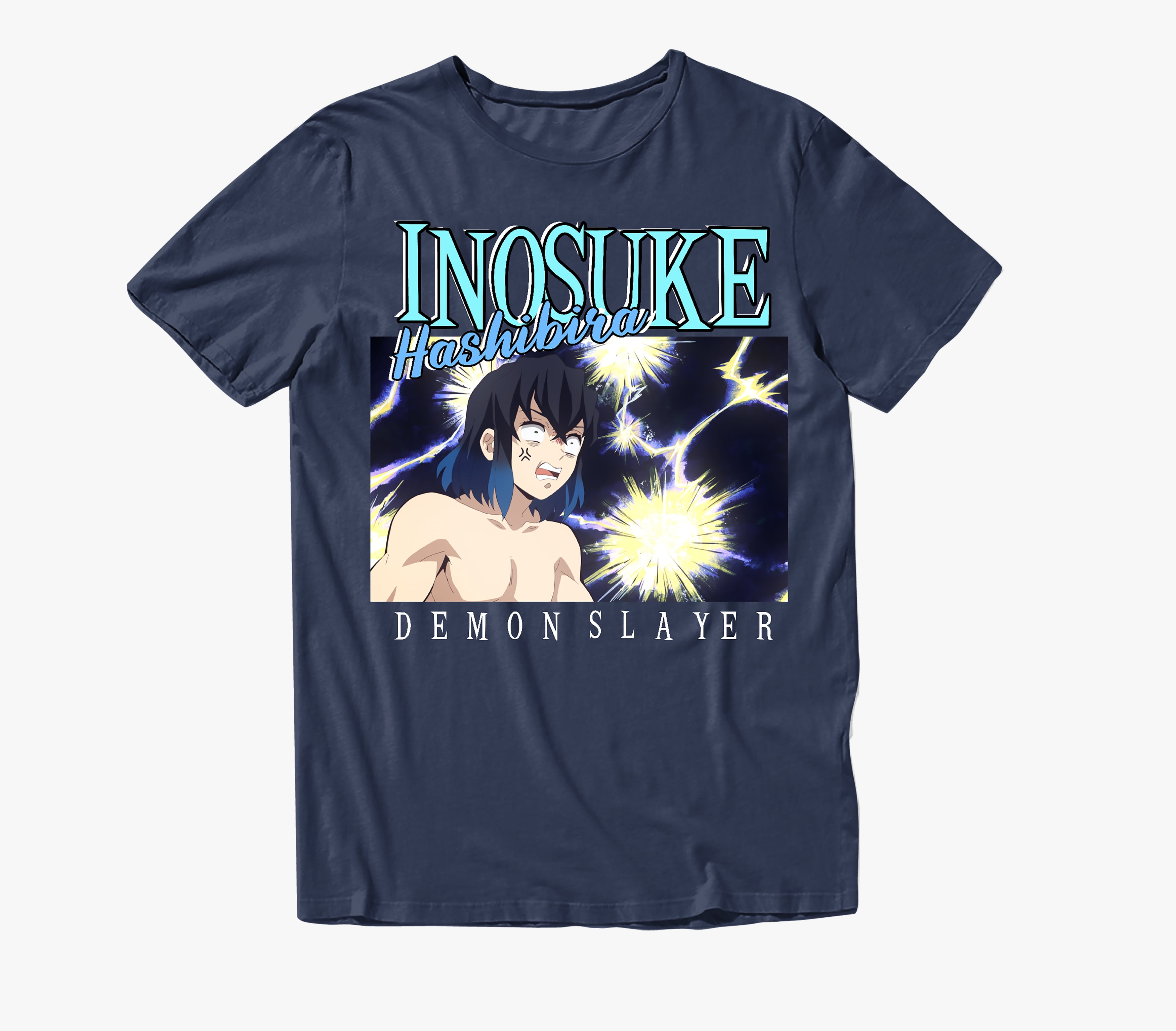 Demon Slayer Kimetsu no Yaiba Inosuke HashibiraMens and Womens Short ...