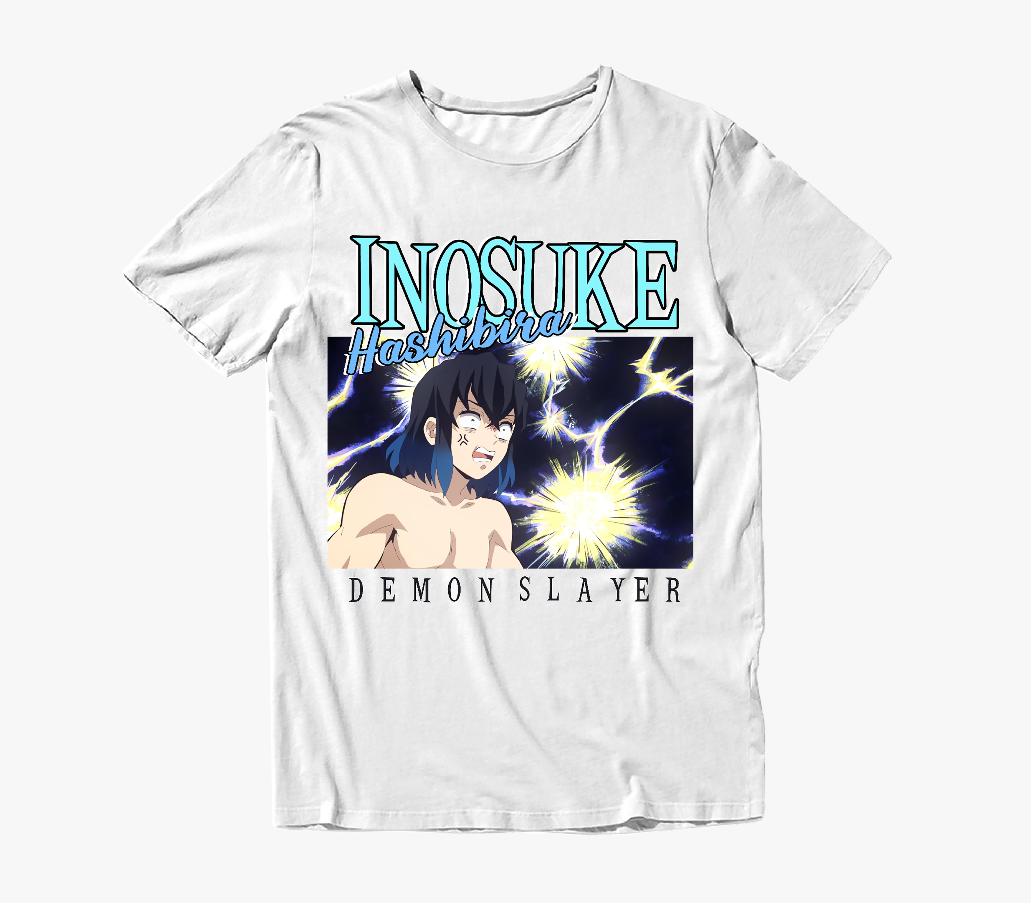 Demon Slayer Kimetsu no Yaiba Inosuke HashibiraMens and Womens Short ...