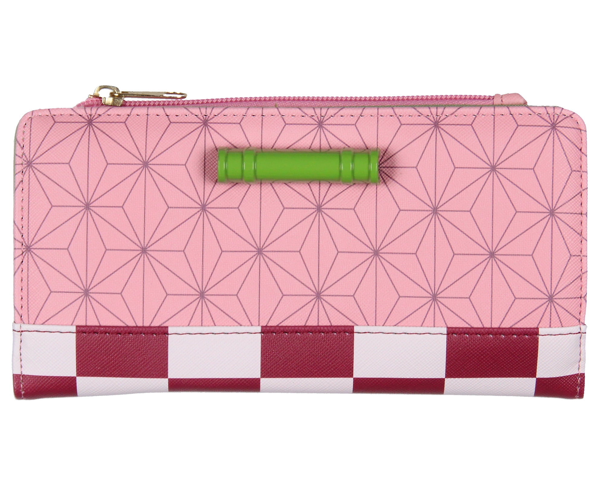 Seven Times Six Demon Slayer Nezuko Kimono Print Wallet, 11 Card Slots ...