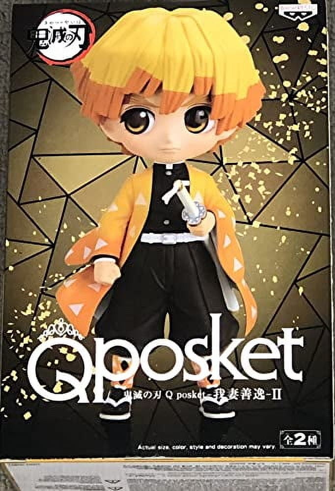 Banpresto Demon Slayer Q Posket Collectible Toy - Zenitsu Agatsuma II ...