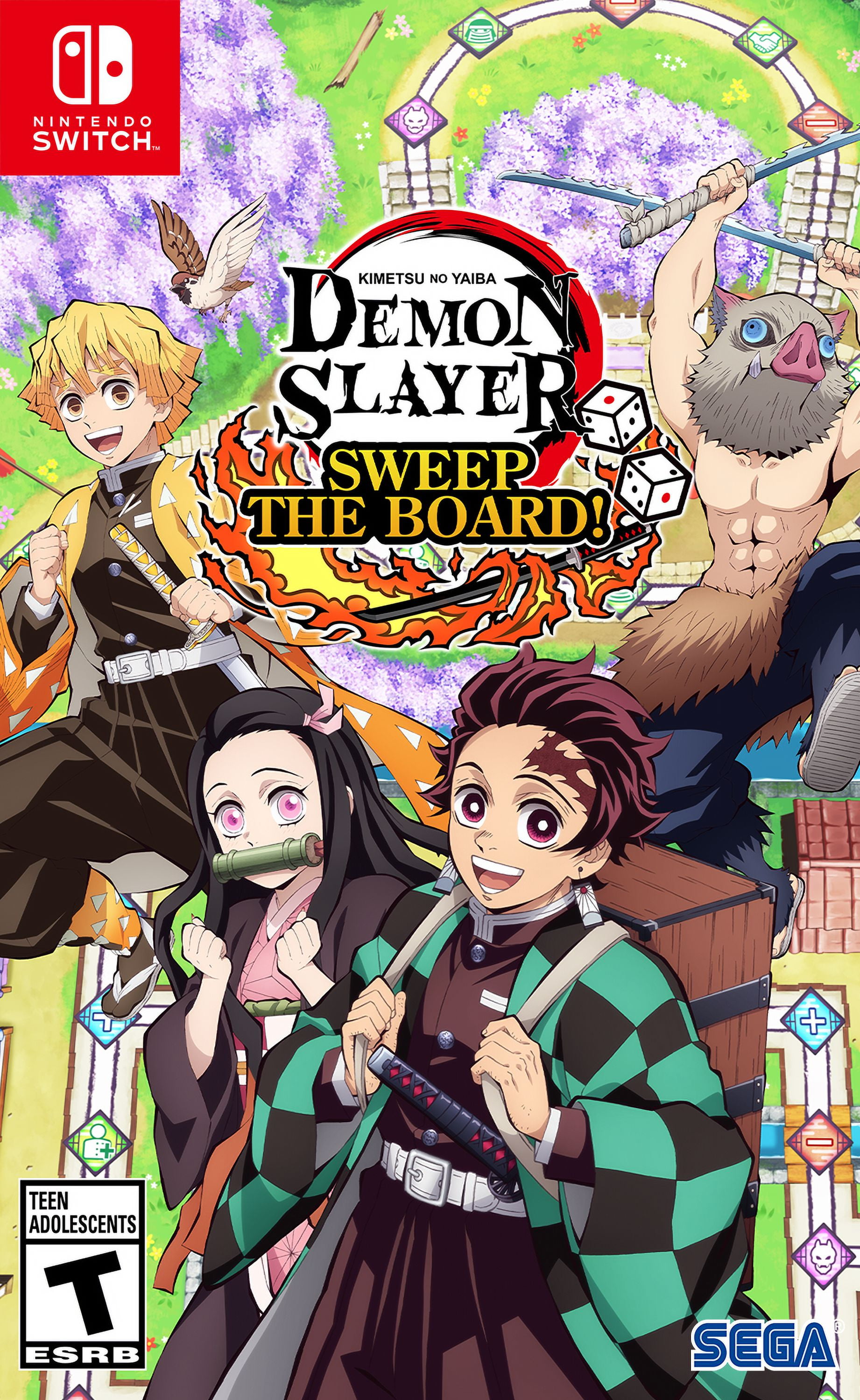 Demon Slayer Kimetsu No Yaiba Sweep The Board Nintendo Switch