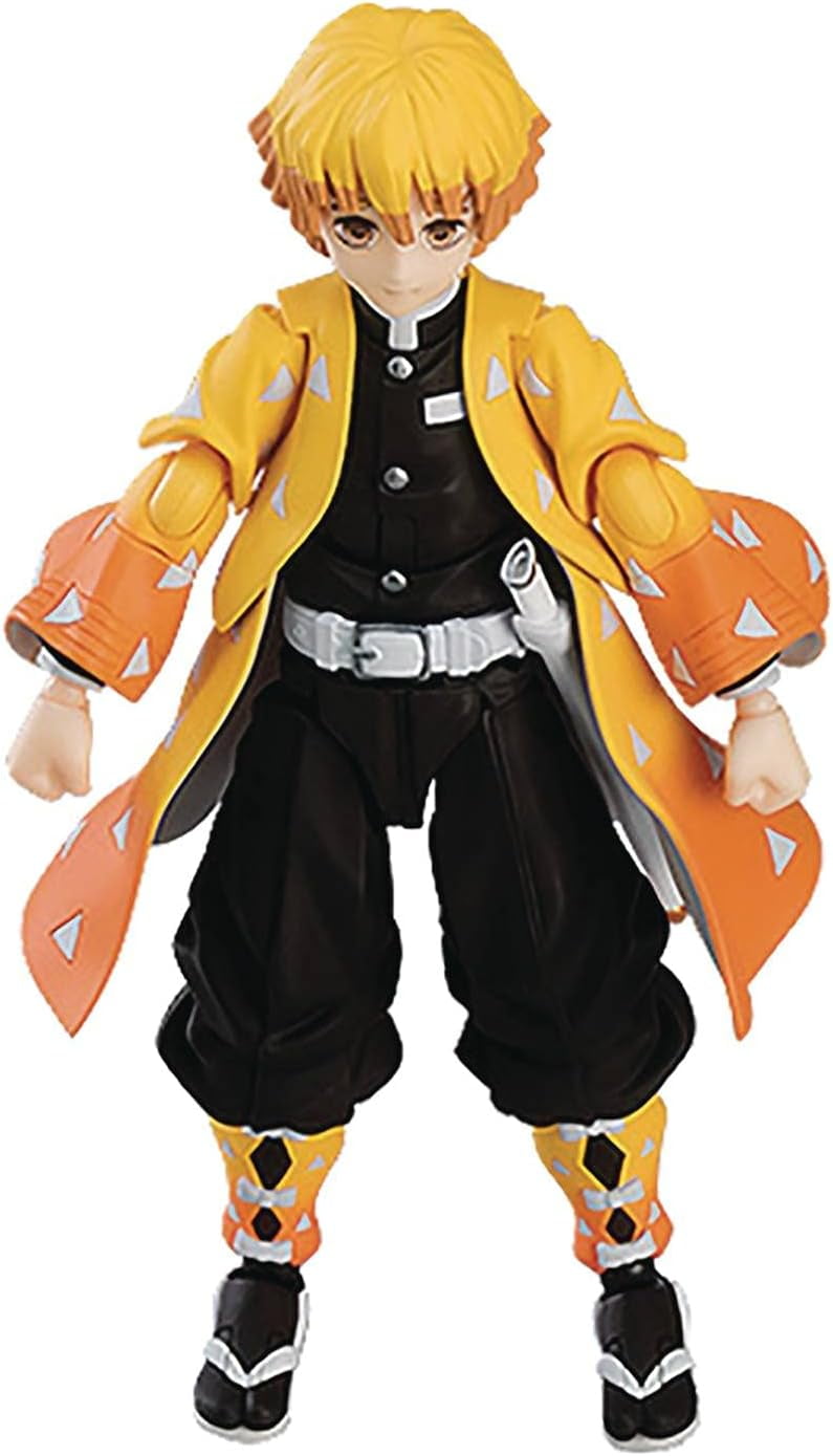 Demon Slayer: Kimetsu no Yaiba: Zenitsu Agatsuma Deluxe Figma Action ...