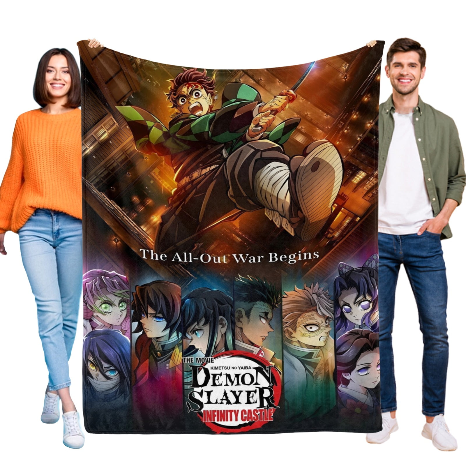 Demon Slayer Kimetsu no yaiba - to the hashira training Blanket for ...
