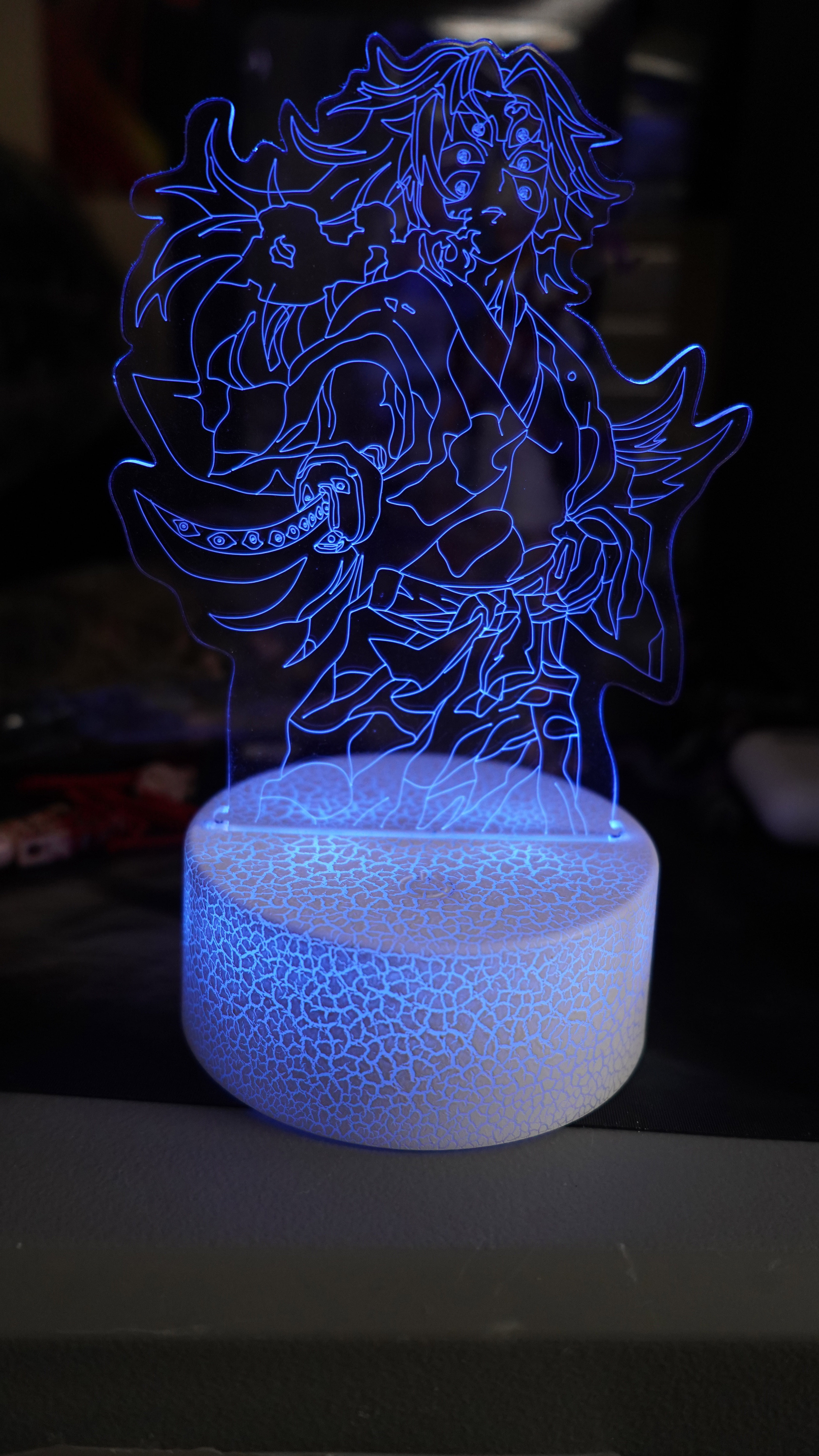 Demon Slayer Kokushibo Led Light Stand - Walmart.com