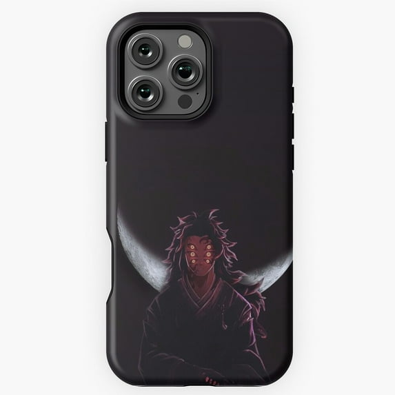 Demon Slayer Kokushibo Upper Moon Phone Case for iPhone 16 15 14 13 12 ...