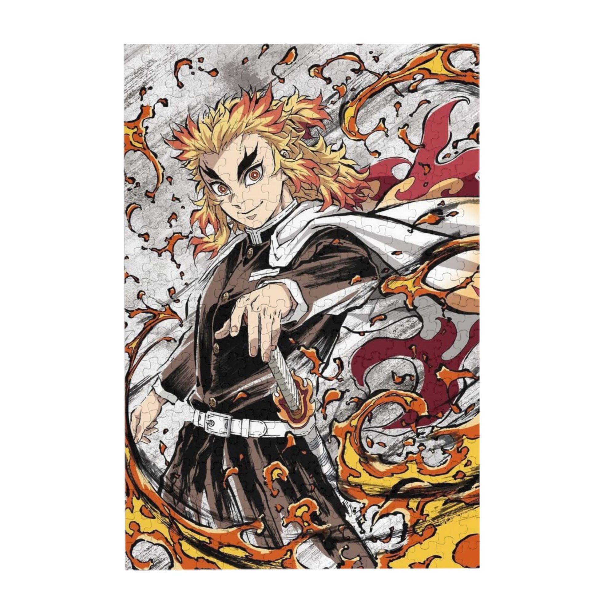 Demon Slayer Kyojuro Rengoku 300 Piece Puzzles For Adults And Kids ...
