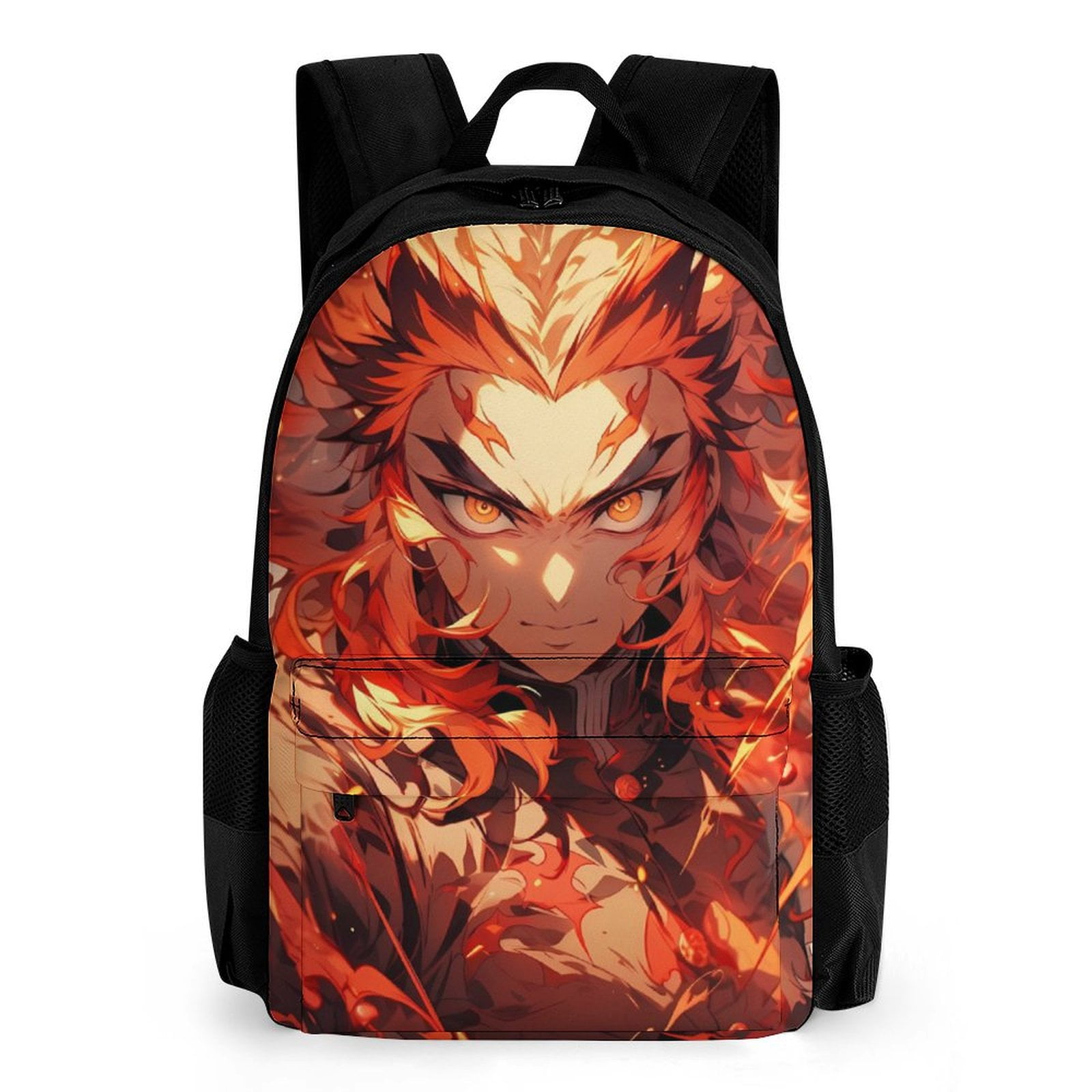 Demon Slayer Kyojuro Rengoku Backpack Waterproof Multifunction Bookbag ...